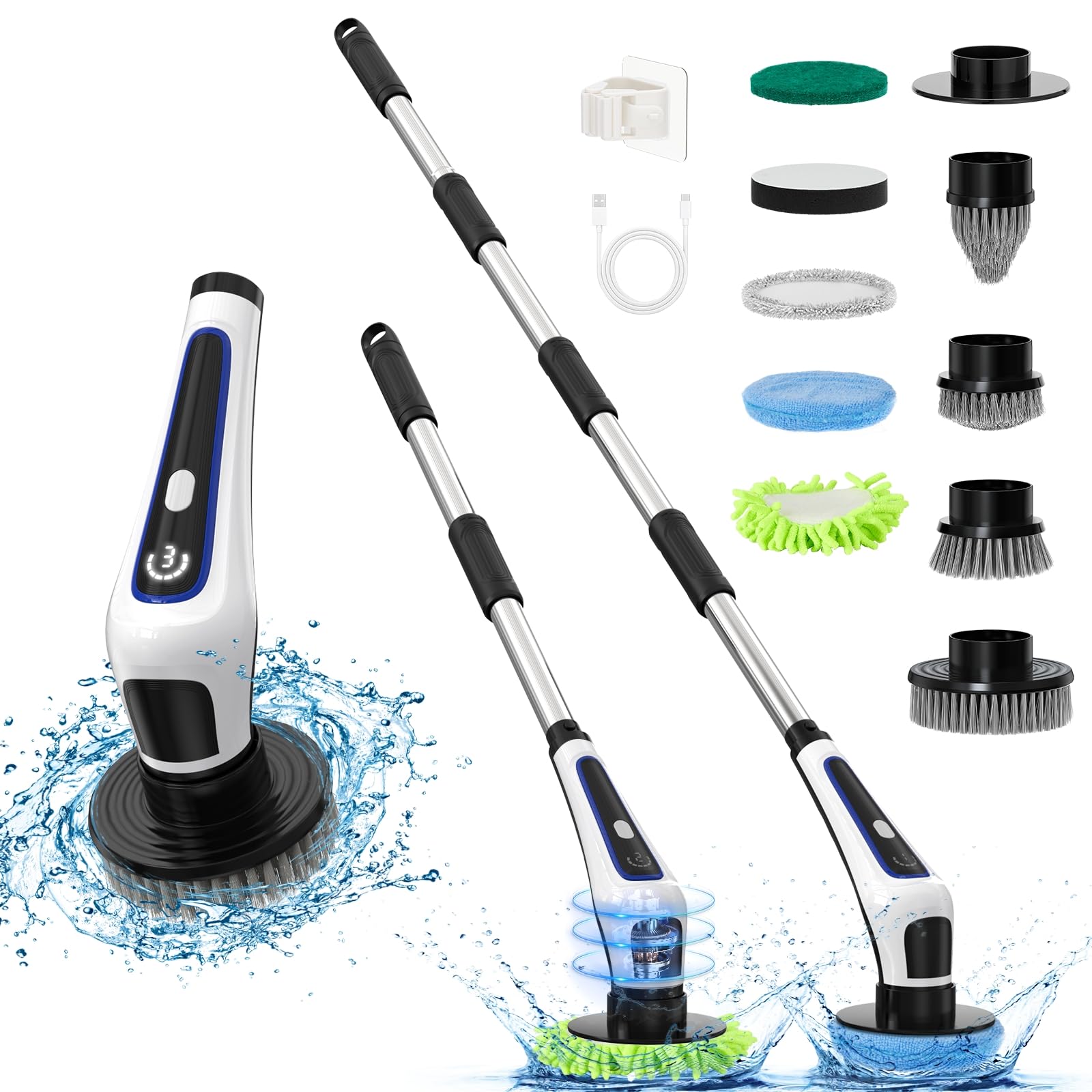 Amazon.com: Electric Spin Scrubber-Rocfinity Electric Scrubber for ...