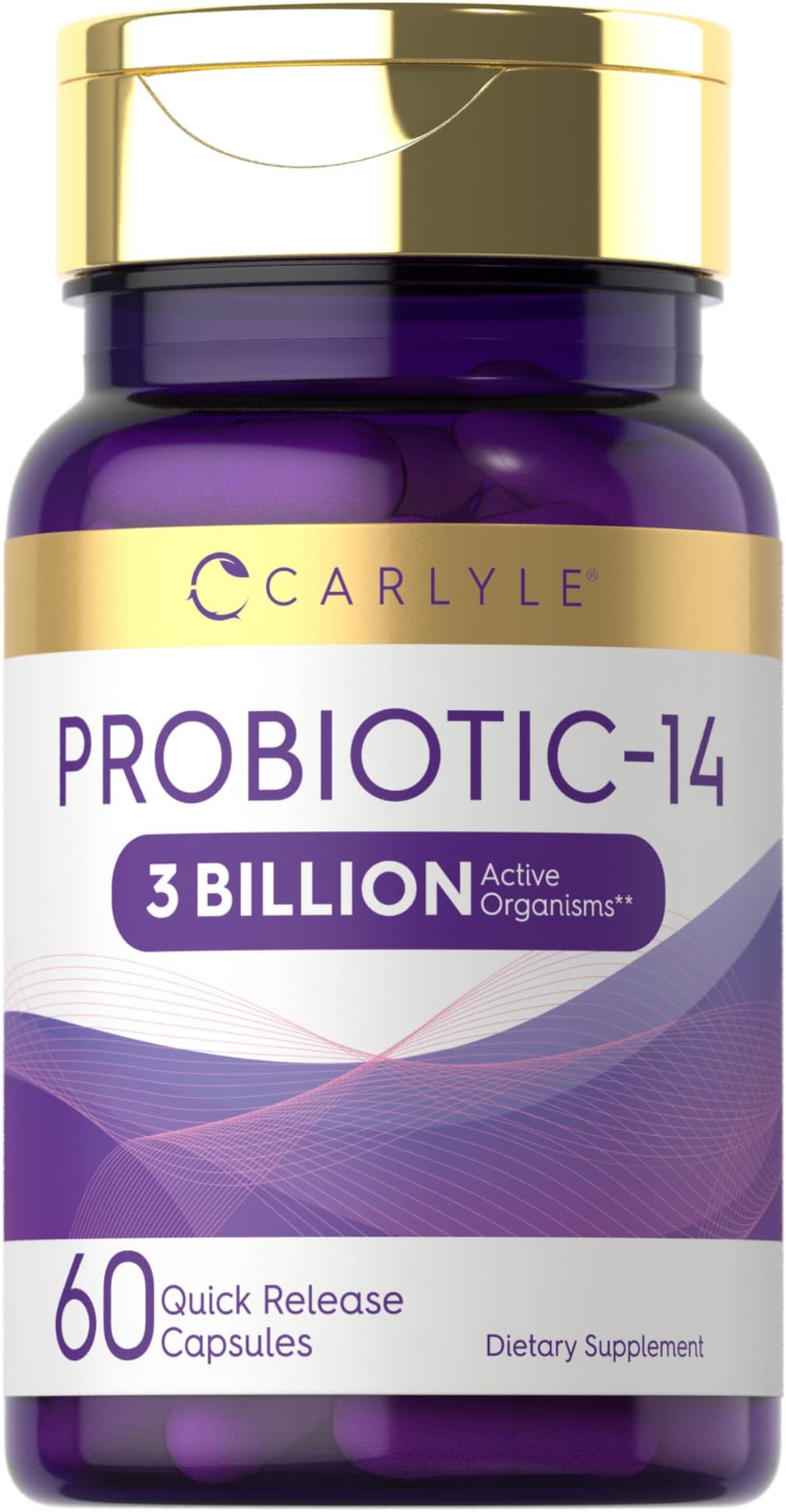 Amazon.com: Probiotic Acidphilus 2mg | 60 Quick Release Capsules | 500 ...