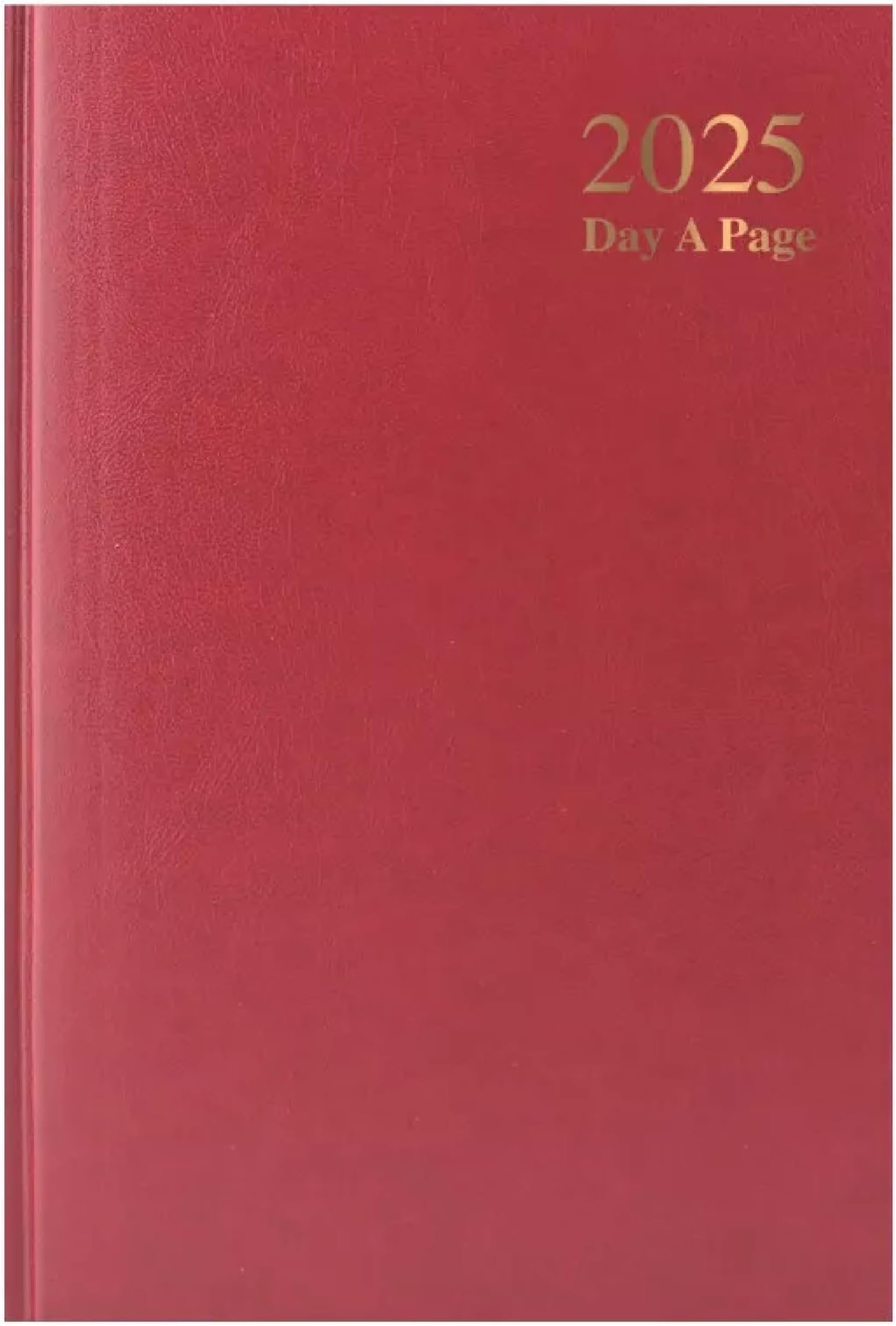 Top Sale 2025 Day Per Page A5 Yearly Diary with Appointments Hard Cover ...