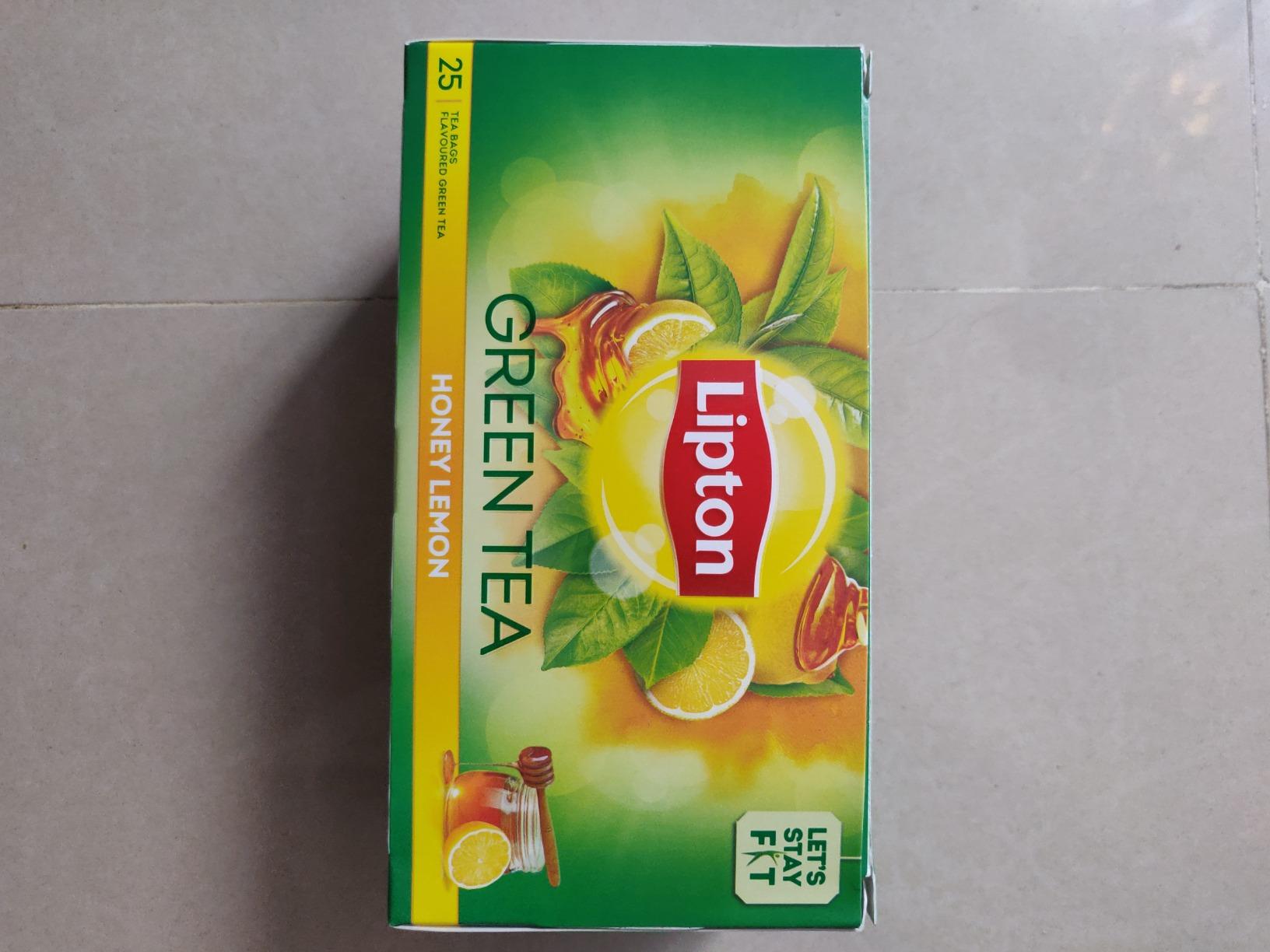 Lipton Lemon Zest Green Tea Bags, 25 Pieces * 1.3g Each : Amazon.in ...