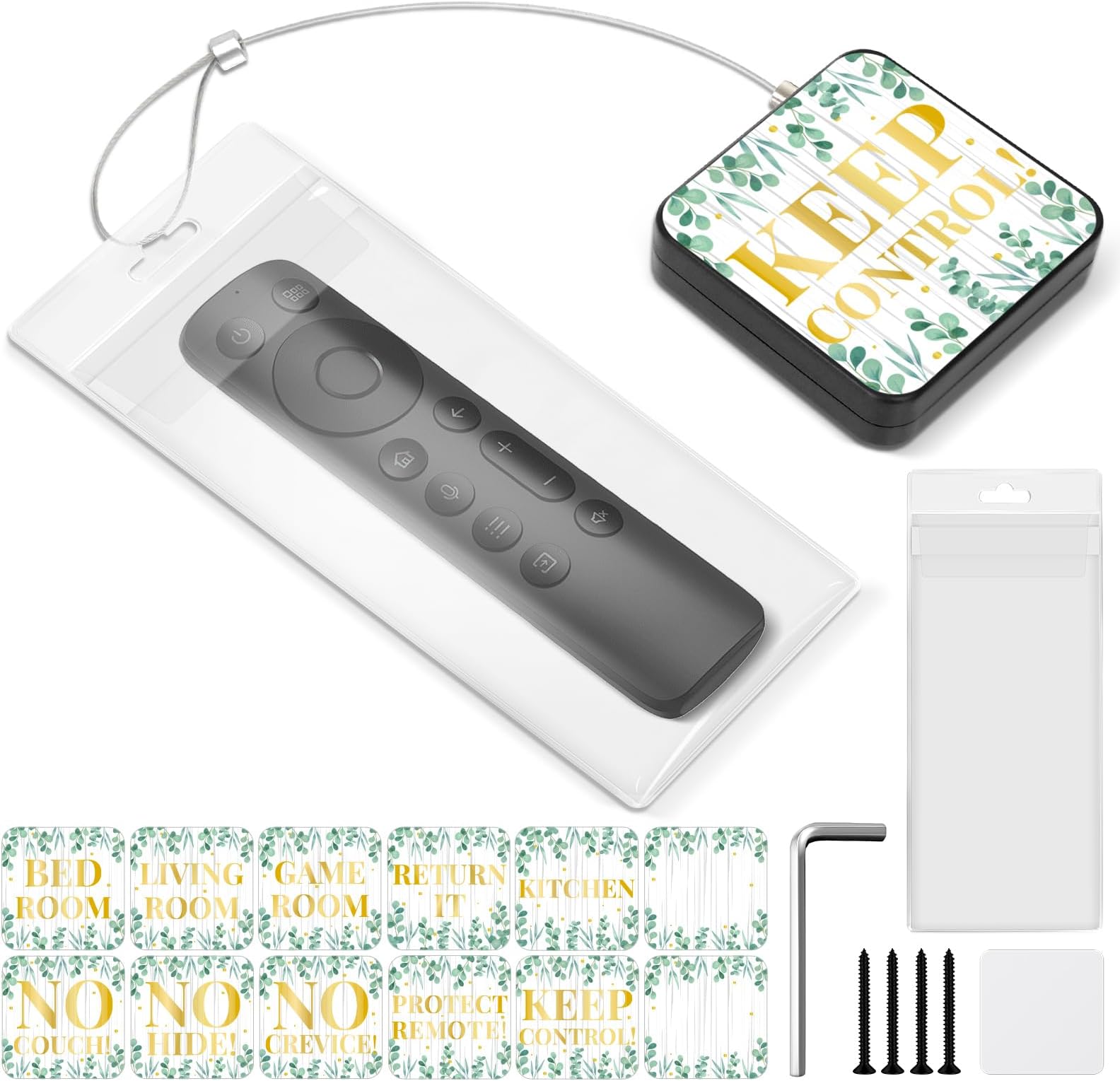 Amazon.com: 10ft/3M Retractable Remote Control Tether Remote Rescue TV ...