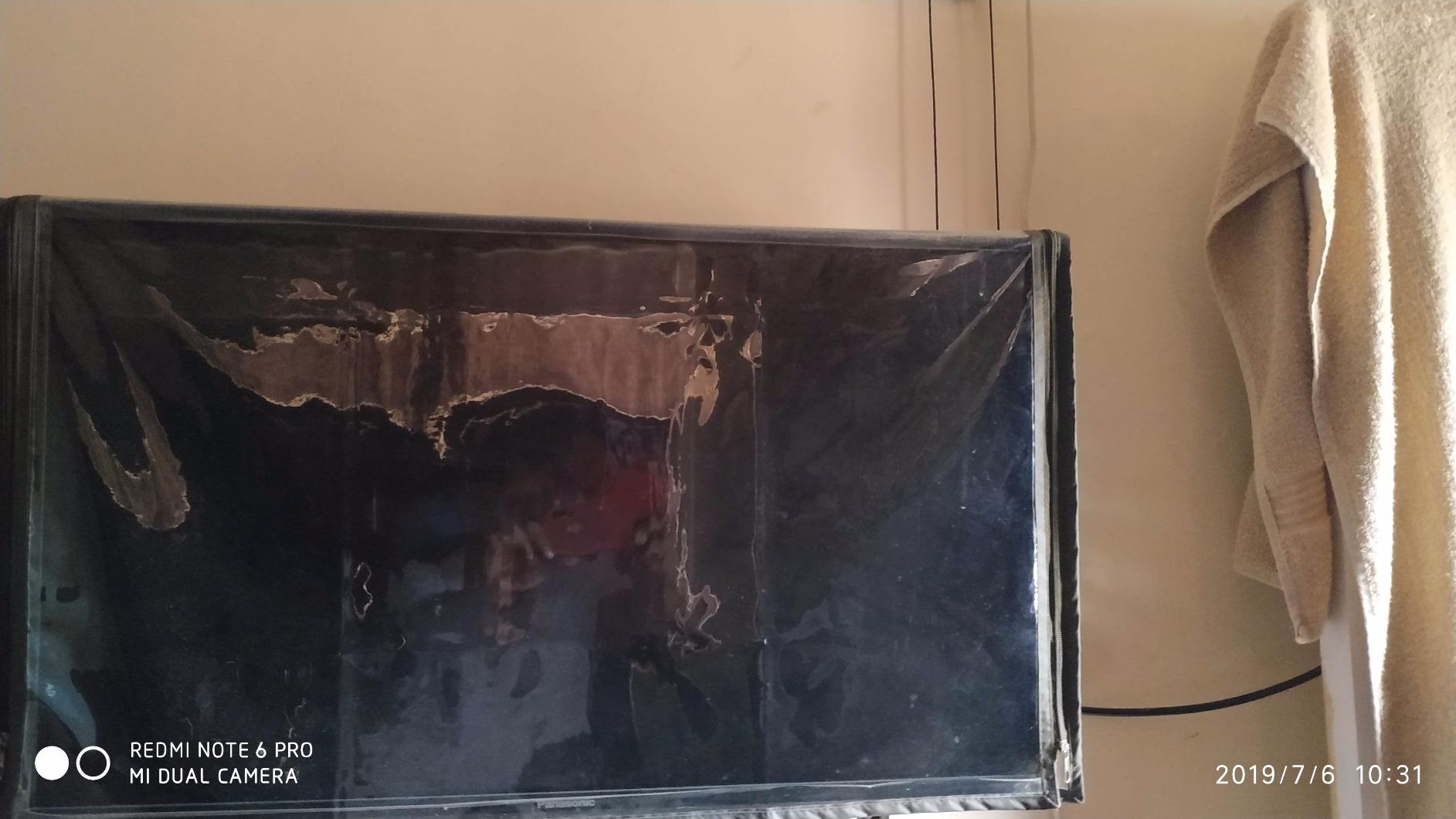 Stylista Transparent 42 inches LED/LCD tv Cover : Amazon.in: Home & Kitchen