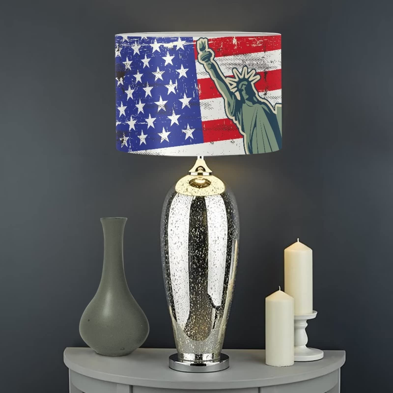 American Flag Lamp Shade