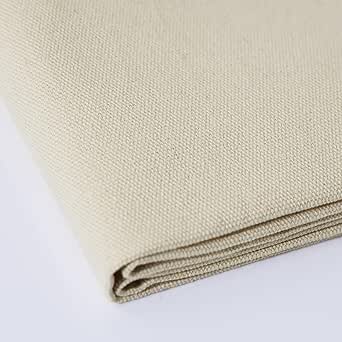 Amazon.com: Cotton Canvas Fabric 59x39 Inches, Thick Canvas Fabric ...