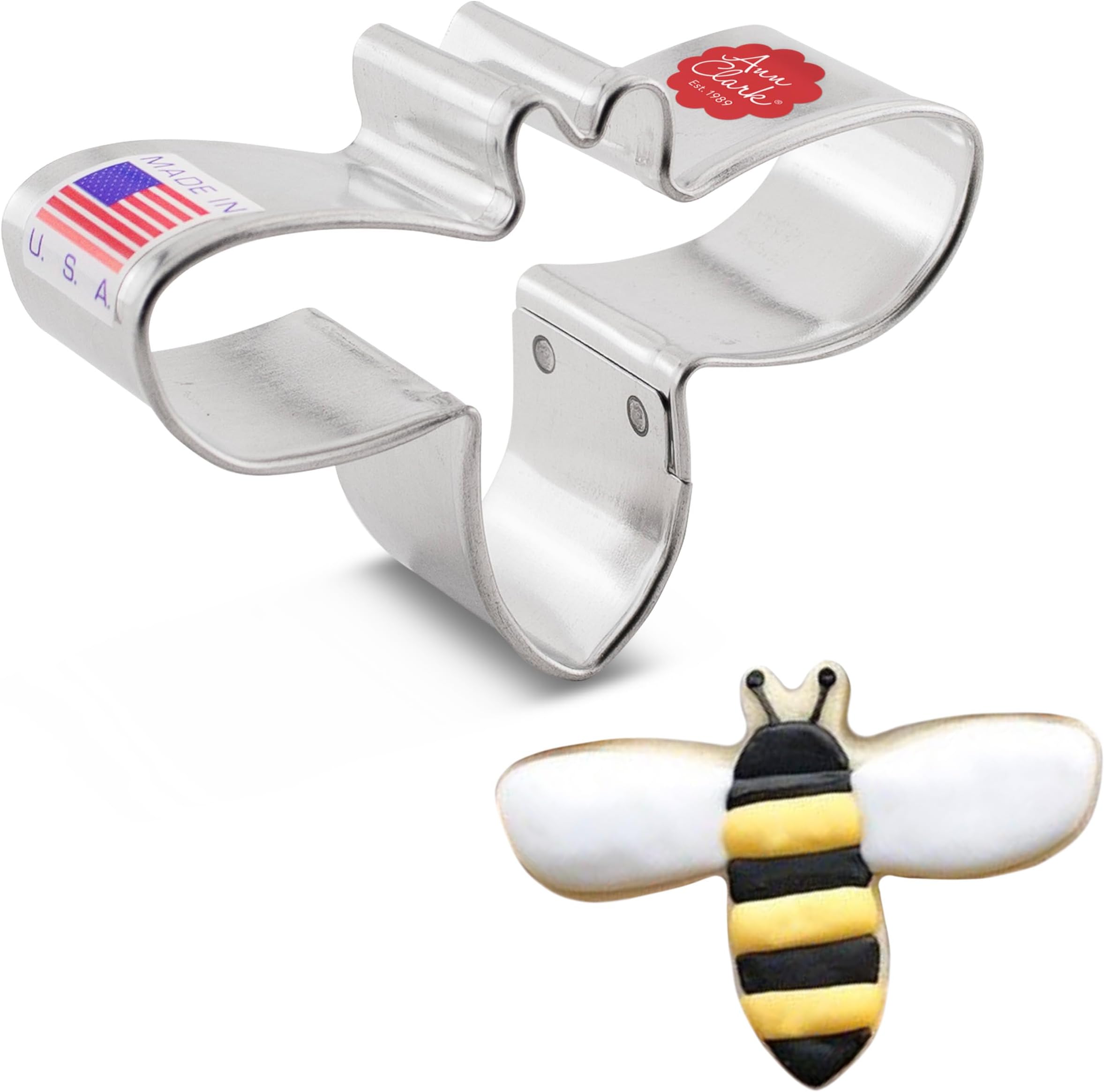 Amazon.com: WJSYSHOP Bee Honeybee Shape Cookie Cutter - C: Home & Kitchen