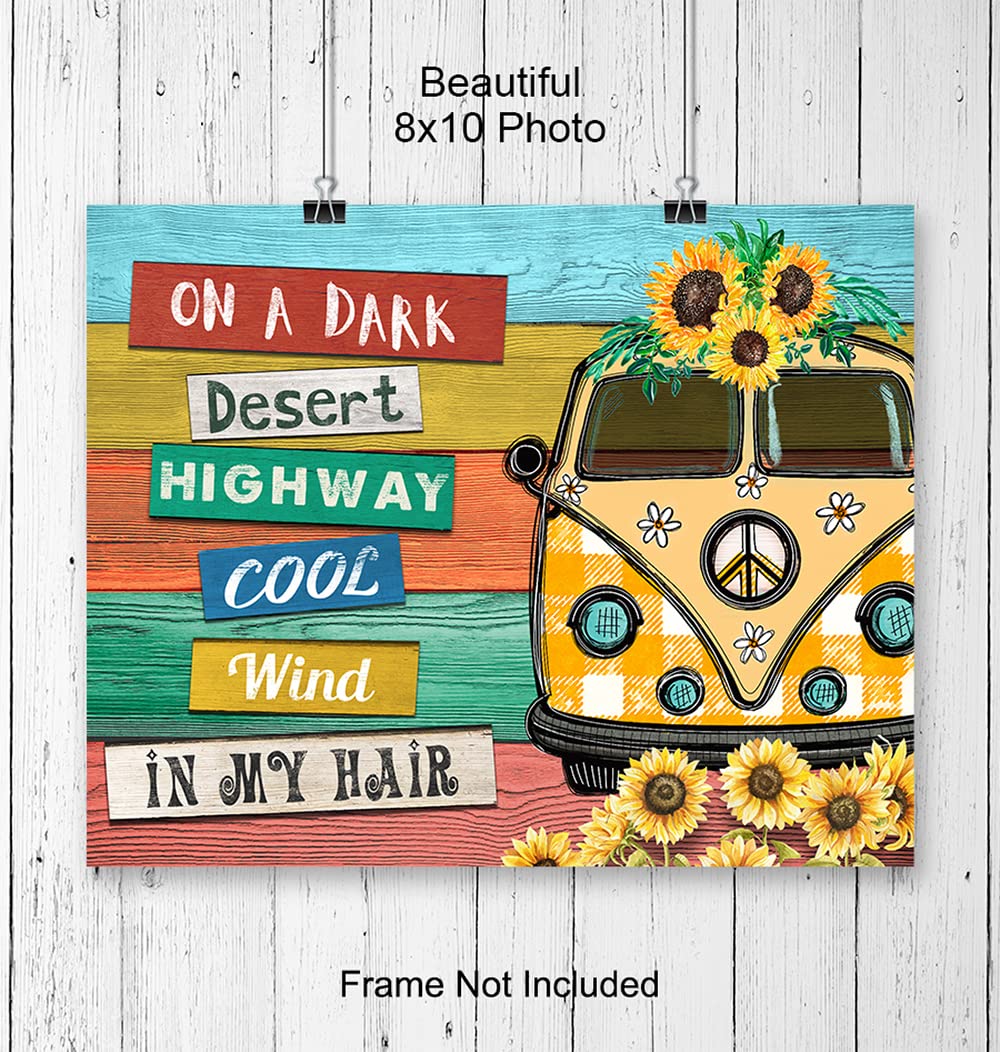 Boho Hippie Wall Decor – Positive Quotes Wall Art – Inspirational Gifts ...
