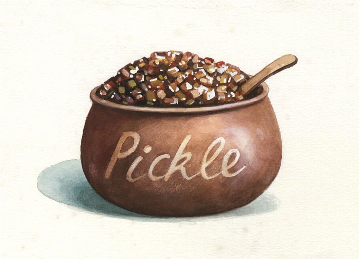 Amazon.com: Patricia Marion Fogarty - Contemporary Watercolour, Pickle ...