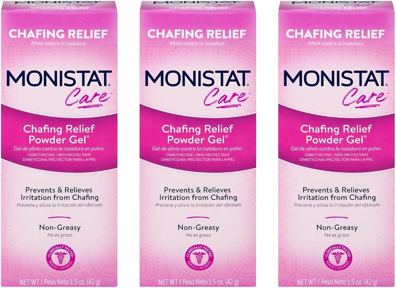 MONISTAT Chafing Relief Powder Gel 1.5 oz (Pack of 3) : Amazon.ca ...