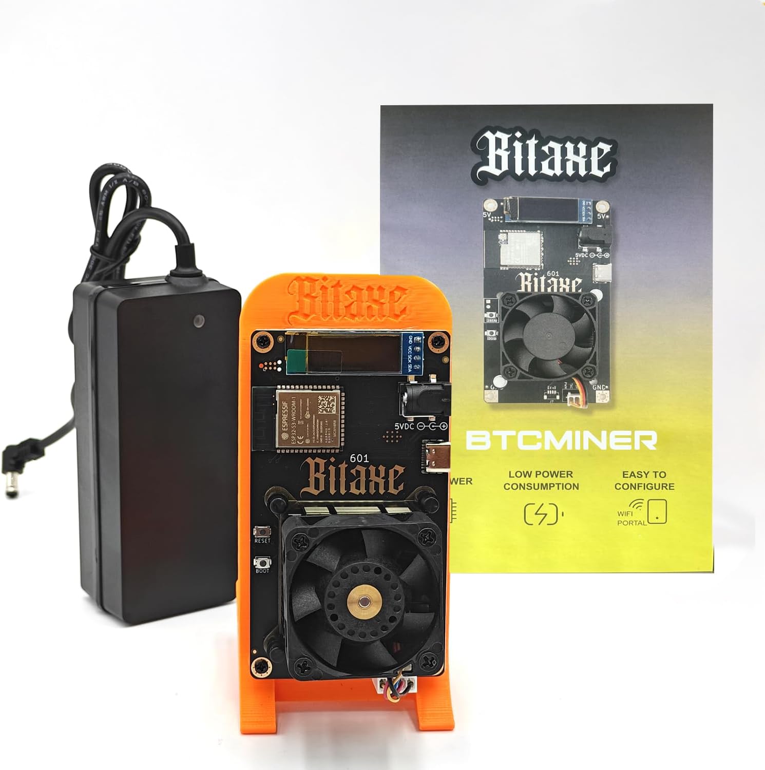 Amazon.com: Bitaxe Gamma 601 1.2TH/s Crypto Bitcoin Miner Machine ...