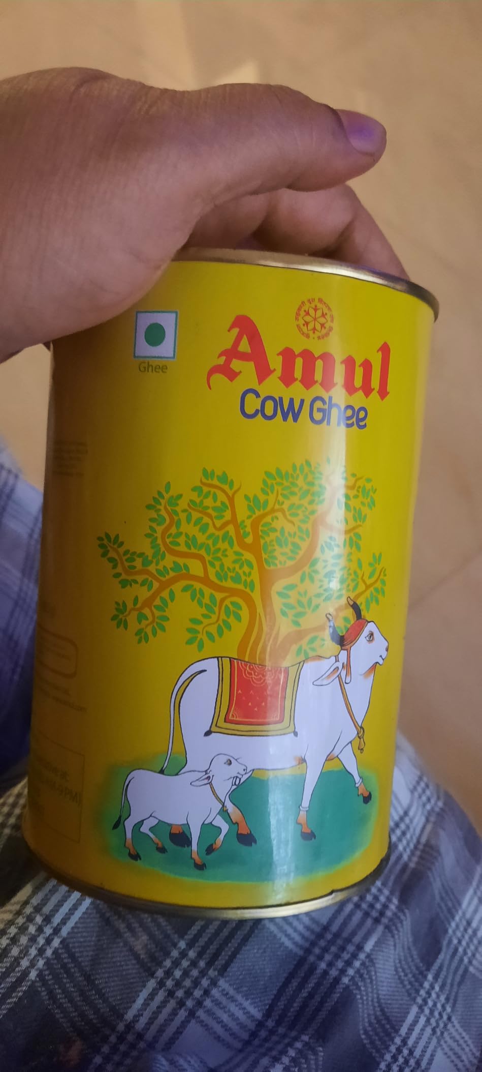 Amul High Aroma Cow Ghee, 1000 ml Tin : Amazon.in: Grocery & Gourmet Foods