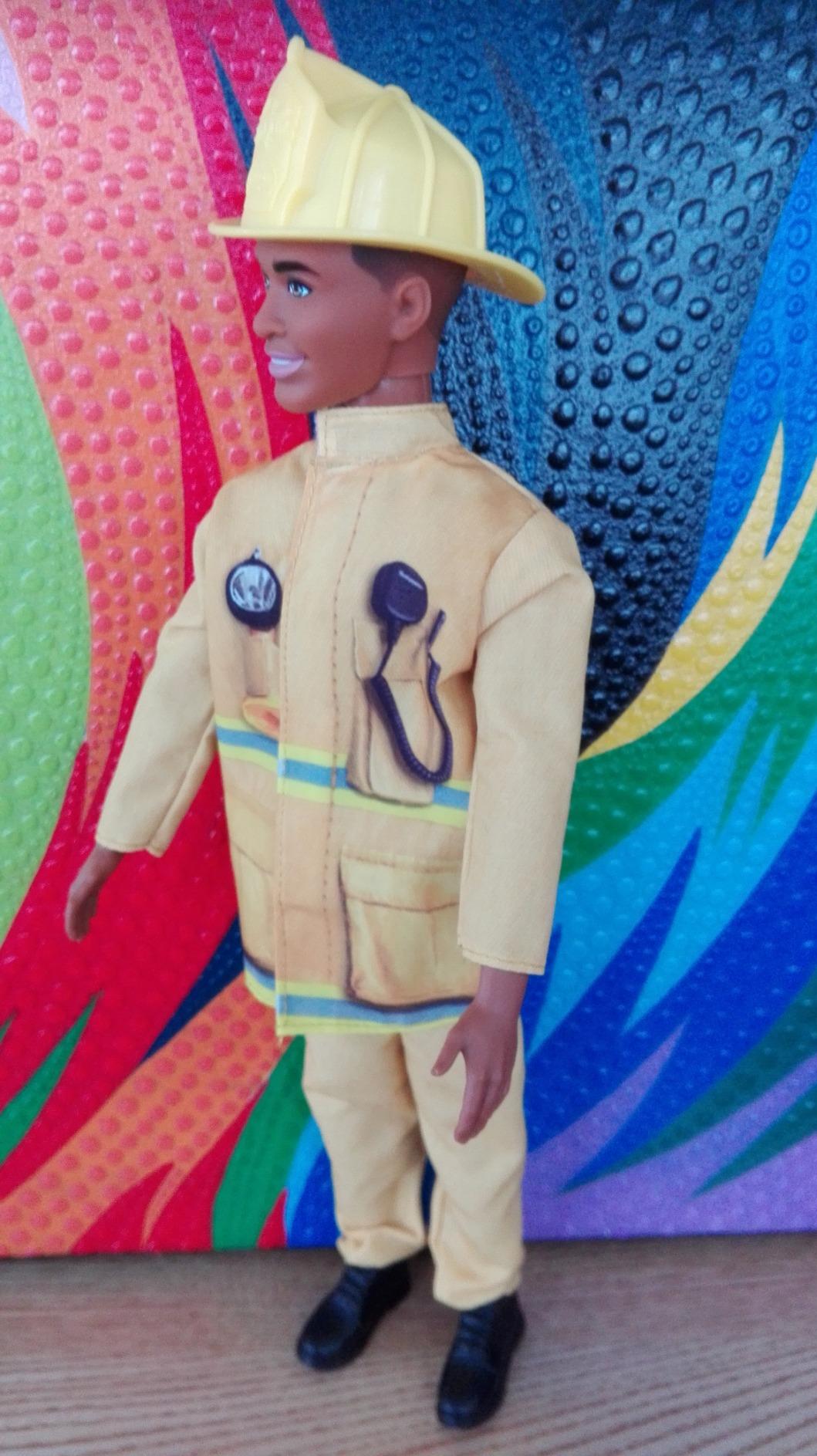 Amazon.com: Barbie Careers Ken Firefighter Doll : Toys & Games