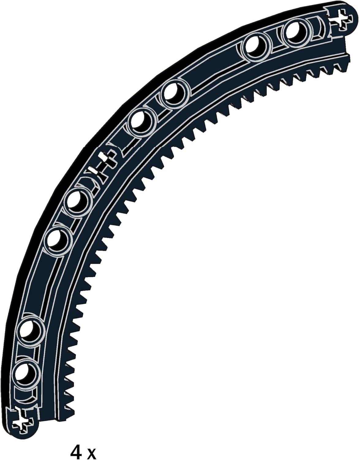 Amazon.com: LEGO Technic Gear Rack (11x11 Curved) : Toys & Games