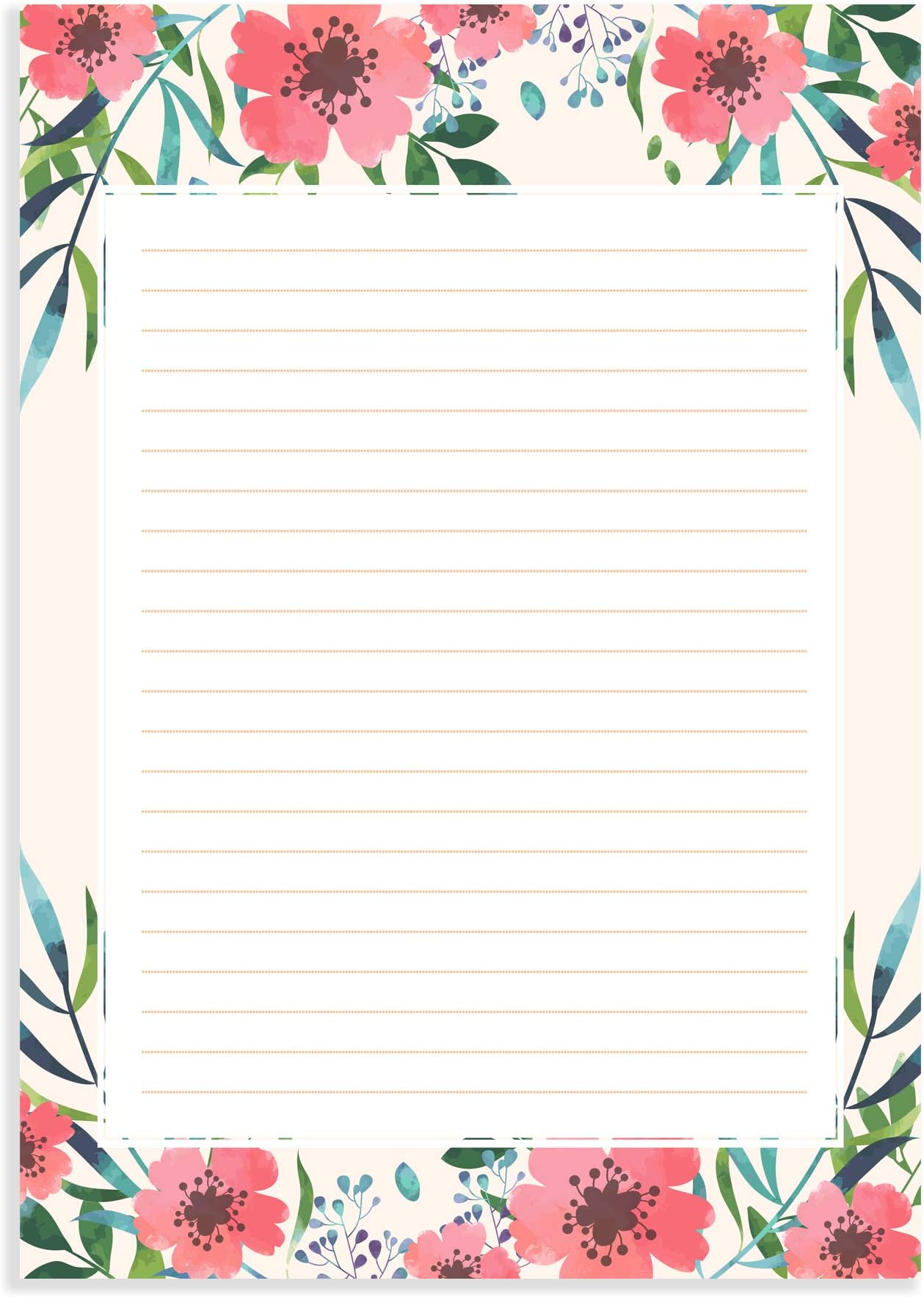 alterEgo A4 Loose Letter Stationery Paper, Pre-printed Sheets for ...