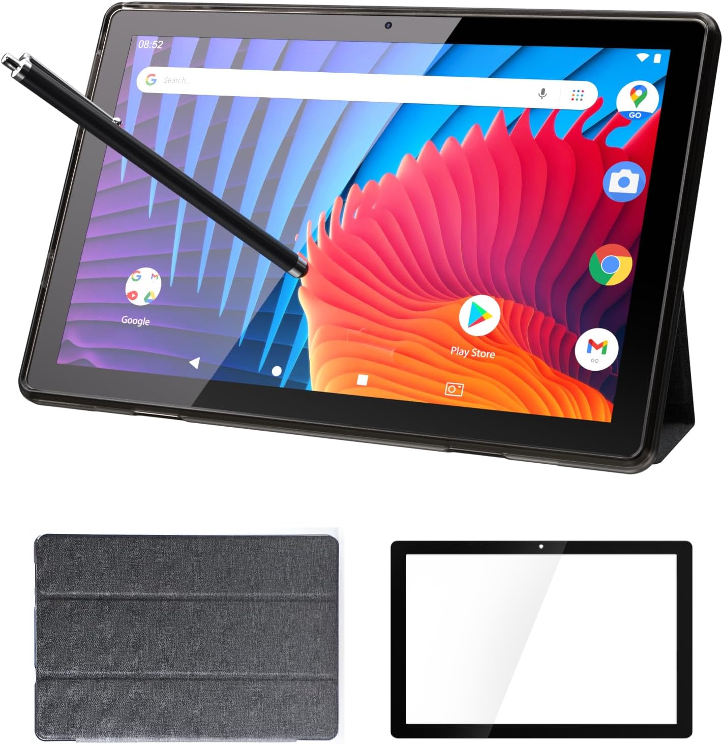 Amazon.com : Tablet 10.4 inch Android 11 6000mAh 1332 * 800 HD CTP 2GB ...