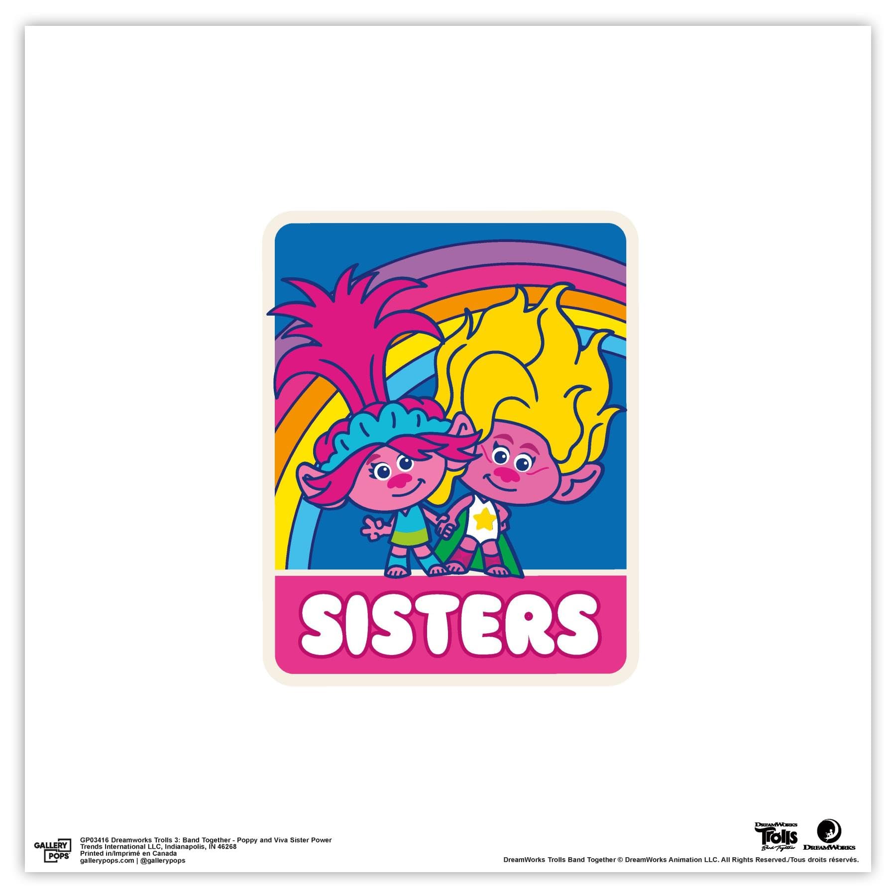 Amazon.com: Trends International Gallery Pops Trolls Band Together ...