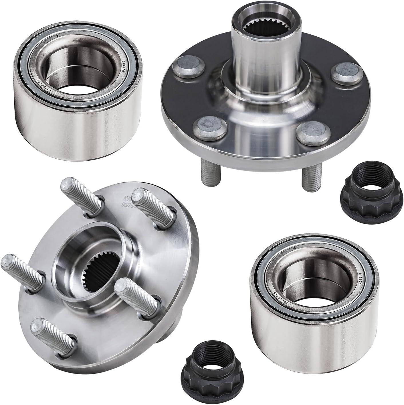 Amazon.com: Detroit Axle - Front CV Axles Wheel Bearing Hubs for Chevy Impala Monte Carlo ...