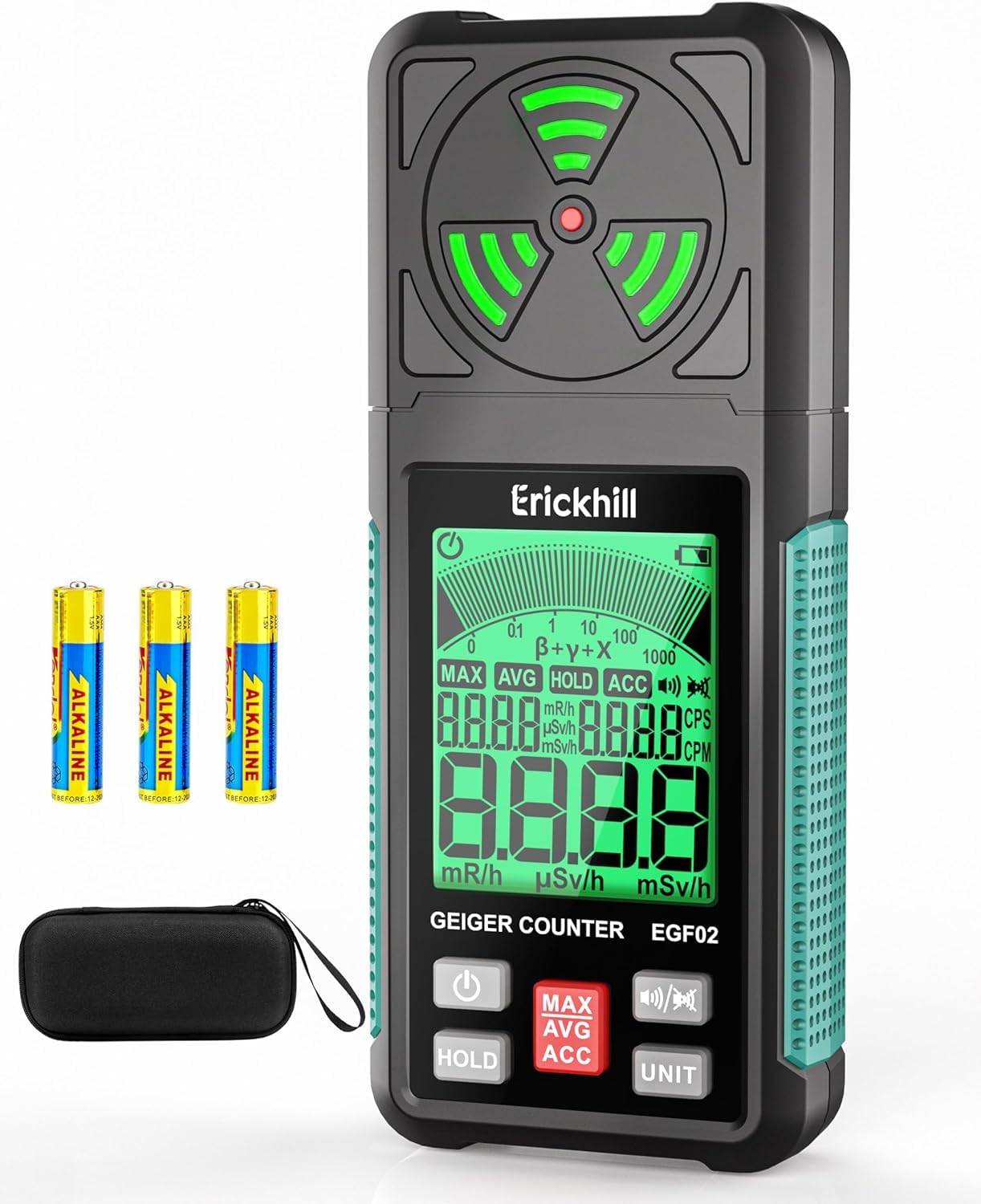 Snapklik.com : ERICKHILL Geiger Counter, Electromagnetic Nuclear ...