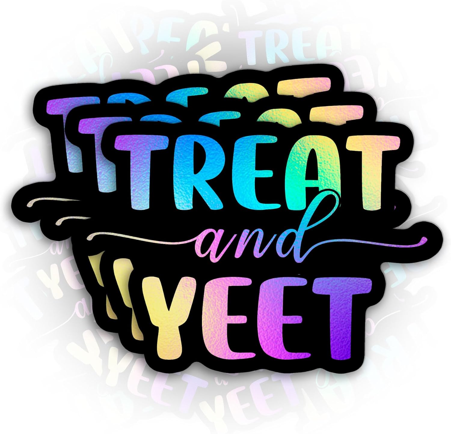 Amazon.com: (3Pcs) Treat and Yeet Sticker Funny ER Nurse Medical ...