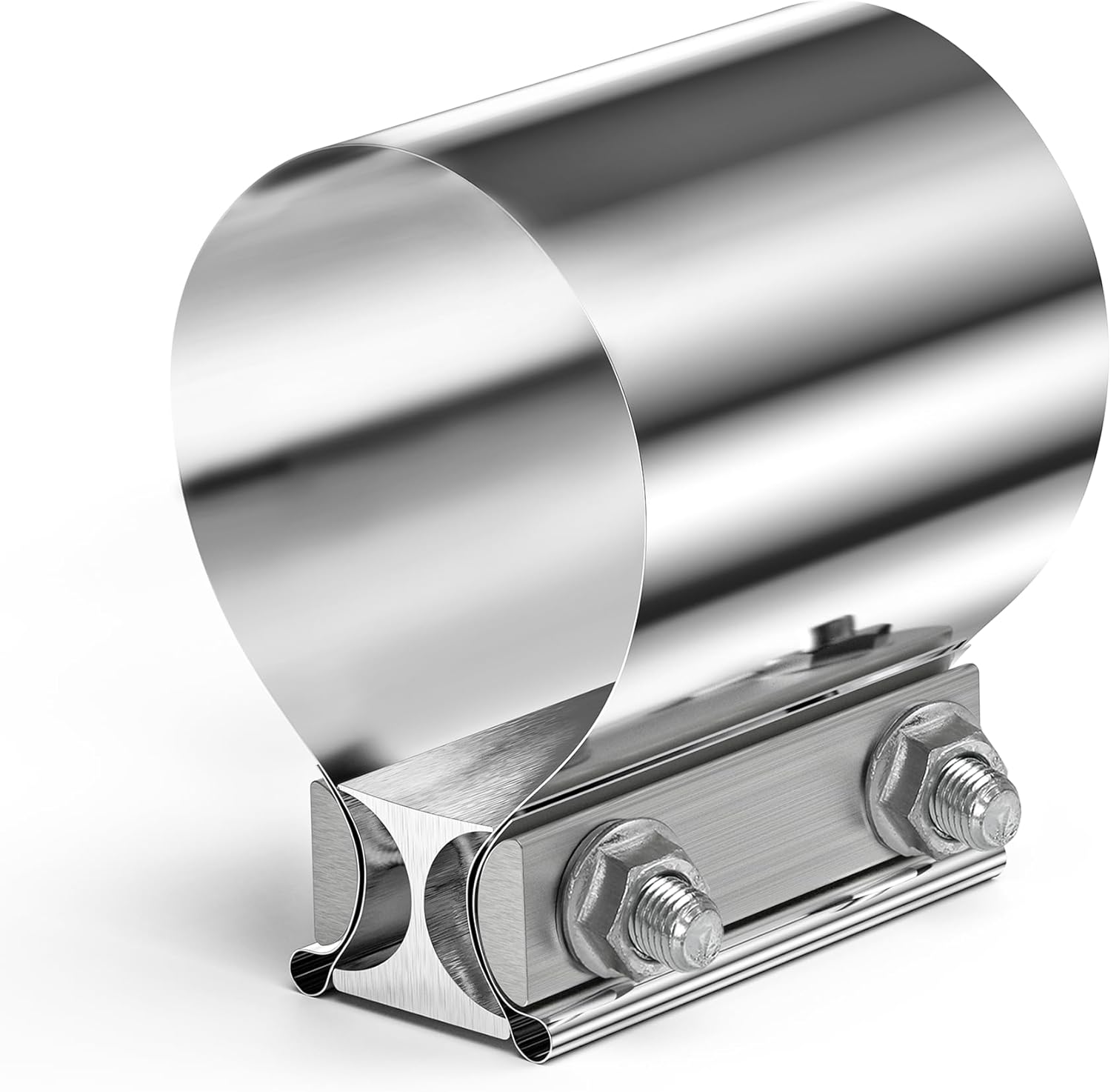 Amazon.com: WYSIWYKA 4 Inch Exhaust Clamp, Butt Joint Exhaust Band ...