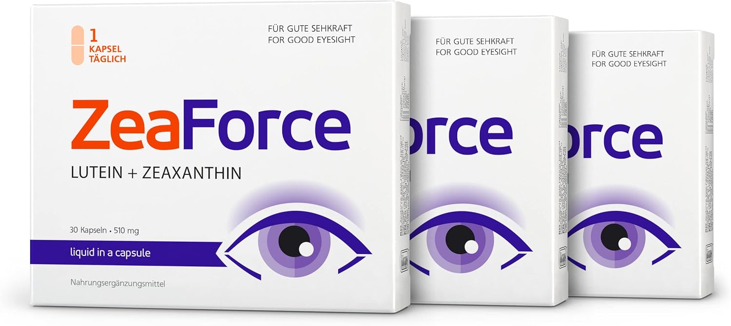 ZeaForce – perfekte Sehkraft mit nur 1 Kapsel/Tag. Konzentrierte ...