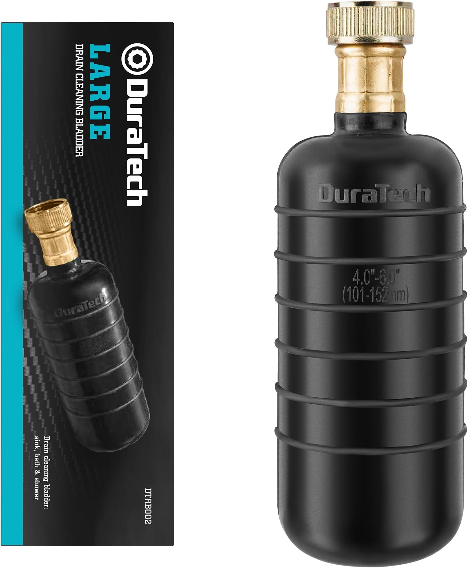 Fosenlion 3 Pcs Drain Bladder Kit, Drain Cleaning Bladder Fits 1" to 6 ...