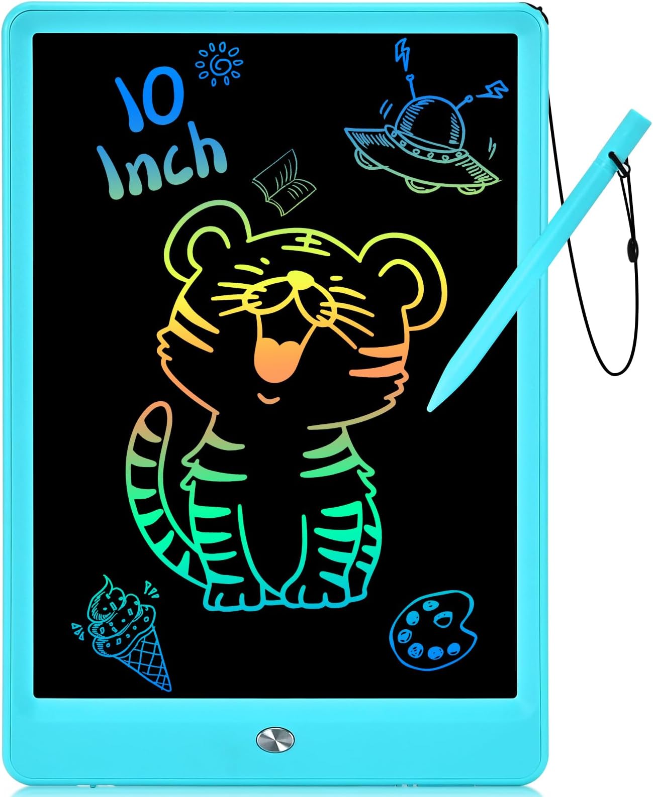 Amazon.com: BUKEBU LCD Writing Tablet Doodle Board, Colorful Drawing ...