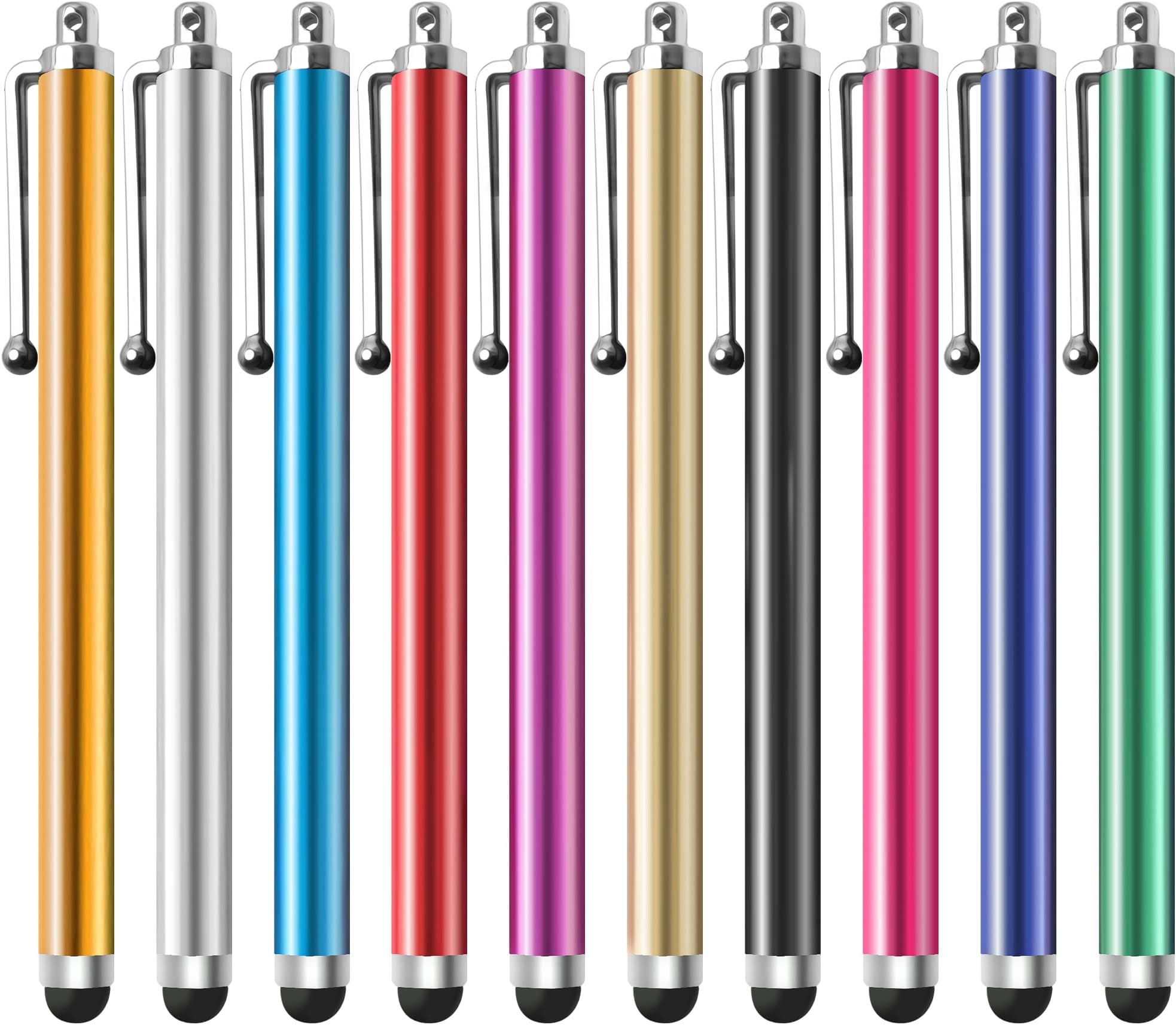 YUNJU Stylus Pen [10 Pack] Universal Capacitive Touch Screen Pens for ...