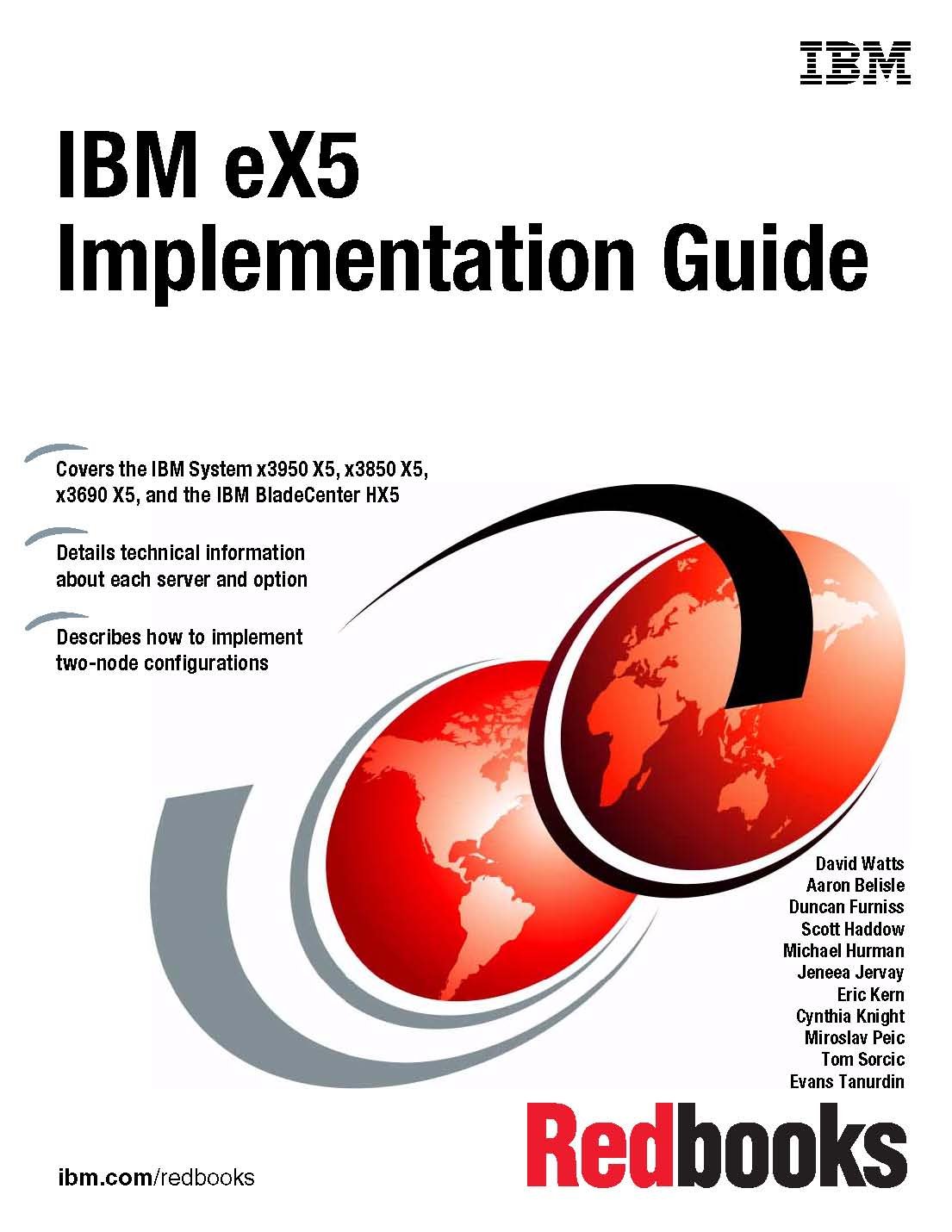 IBM Ex5 Implementation Guide: IBM Redbooks: 9780738435640: Amazon.com: Books