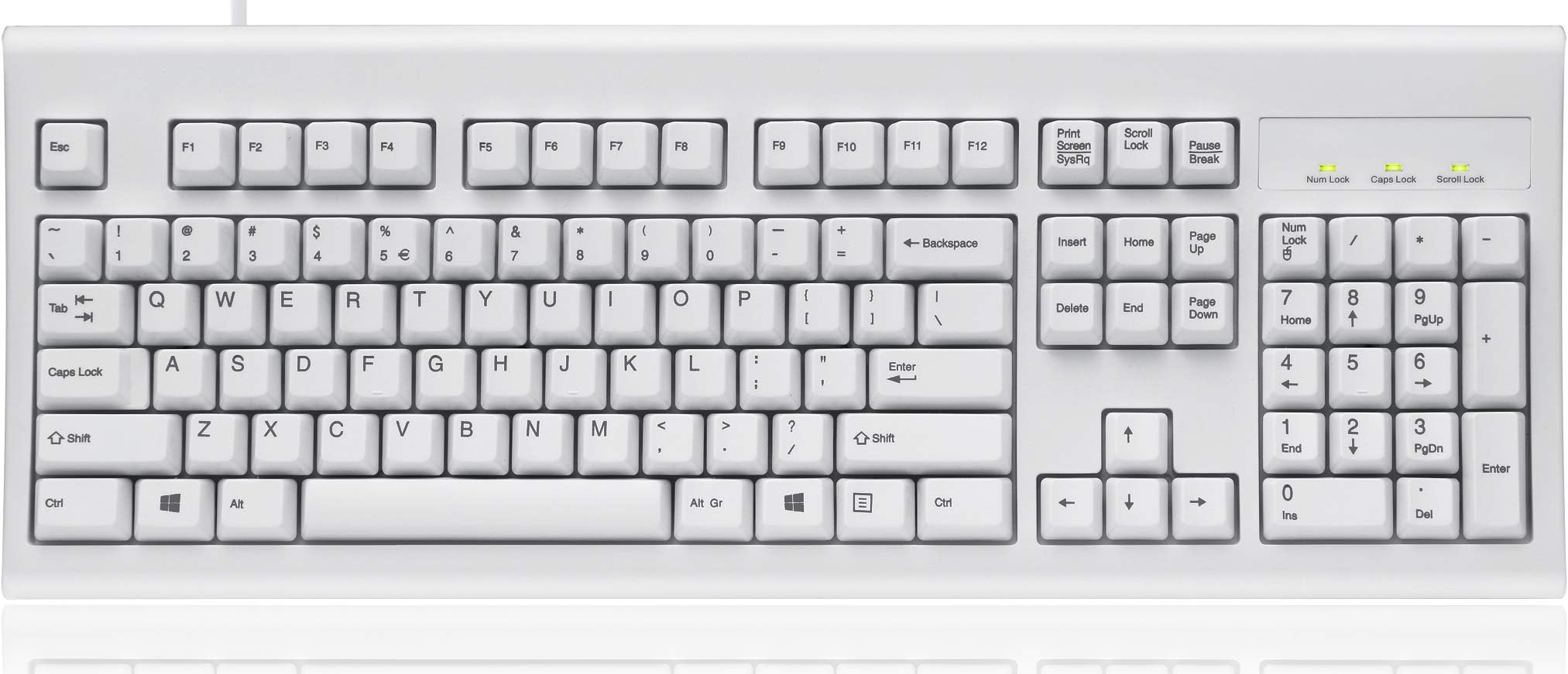 Perixx PERIBOARD-106 US W, Performance wired keyboard - 20 Million Key ...