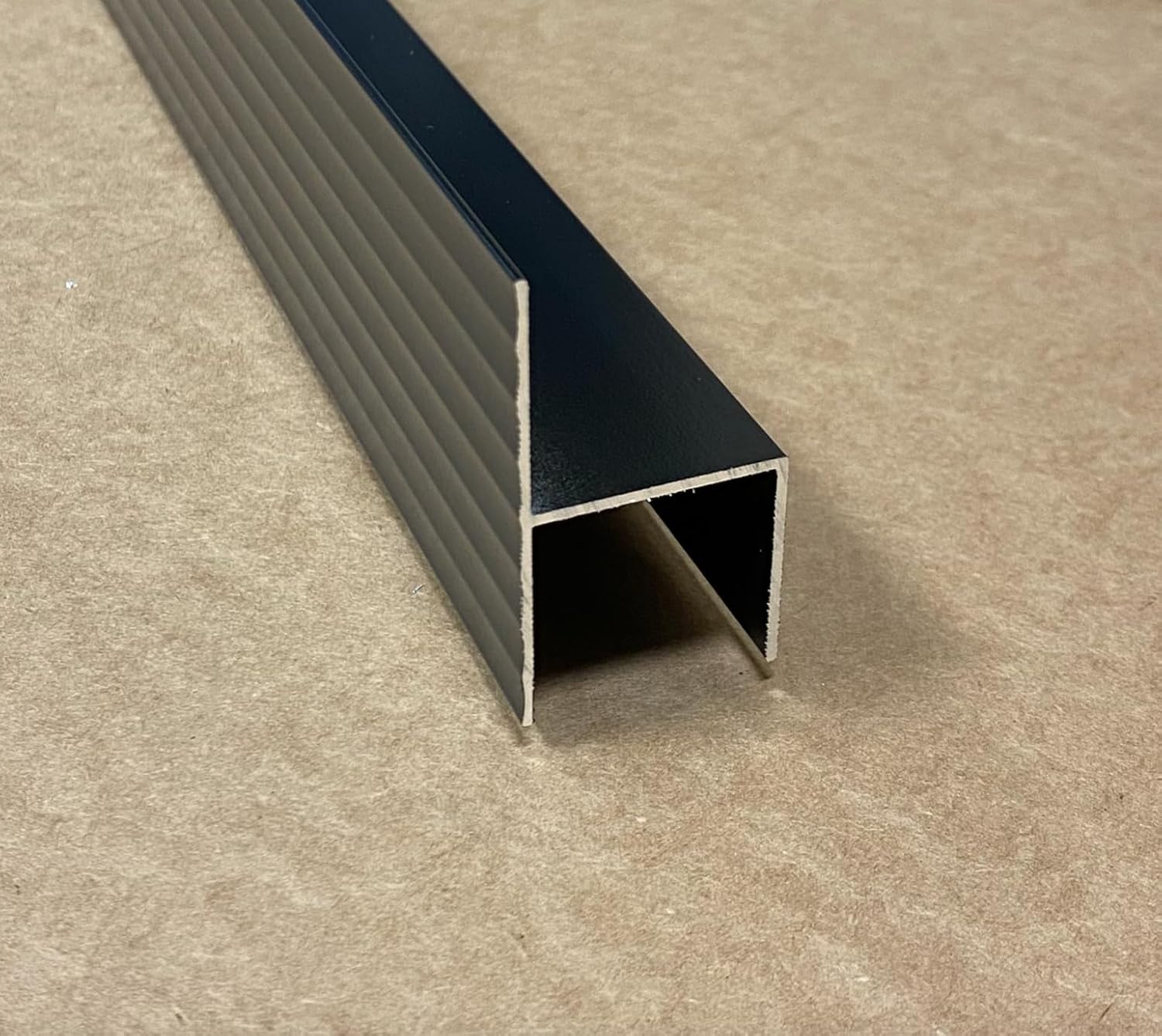 Amazon.com: H-Channel 93" Black Aluminum Trim 2" x 1 1/8" Cargo Trailer ...