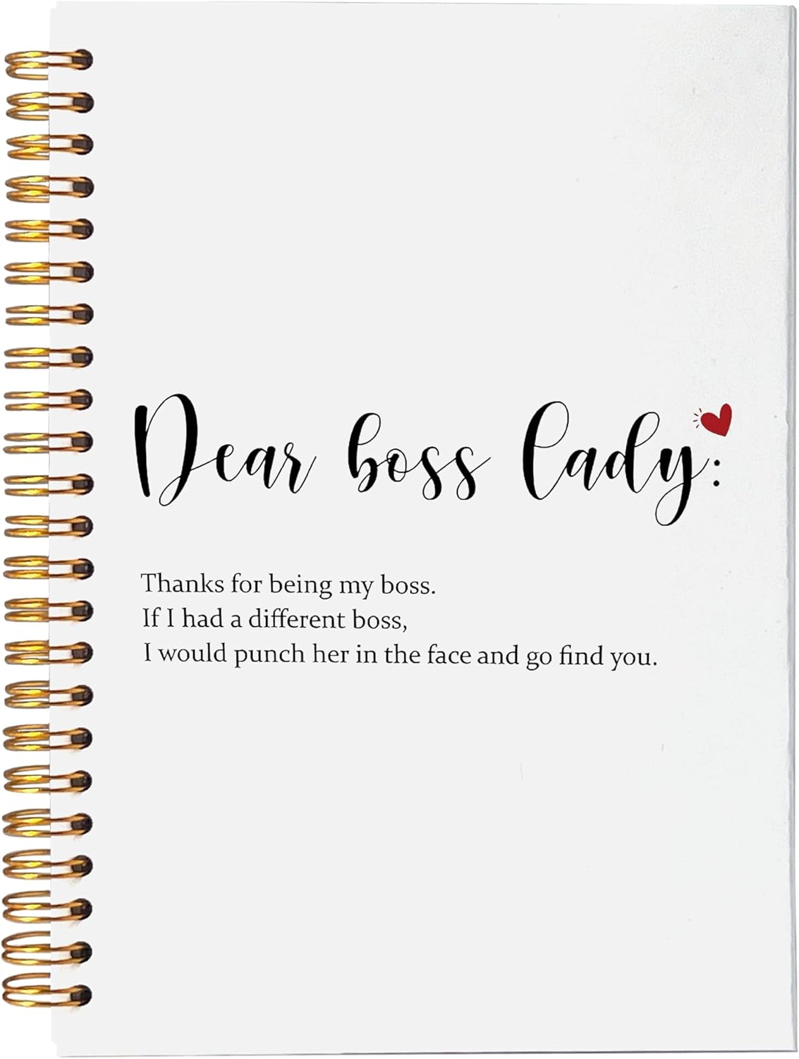 Amazon.com : VNWEK Boss Lady Notebook Journal - Boss Lady Gifts for ...