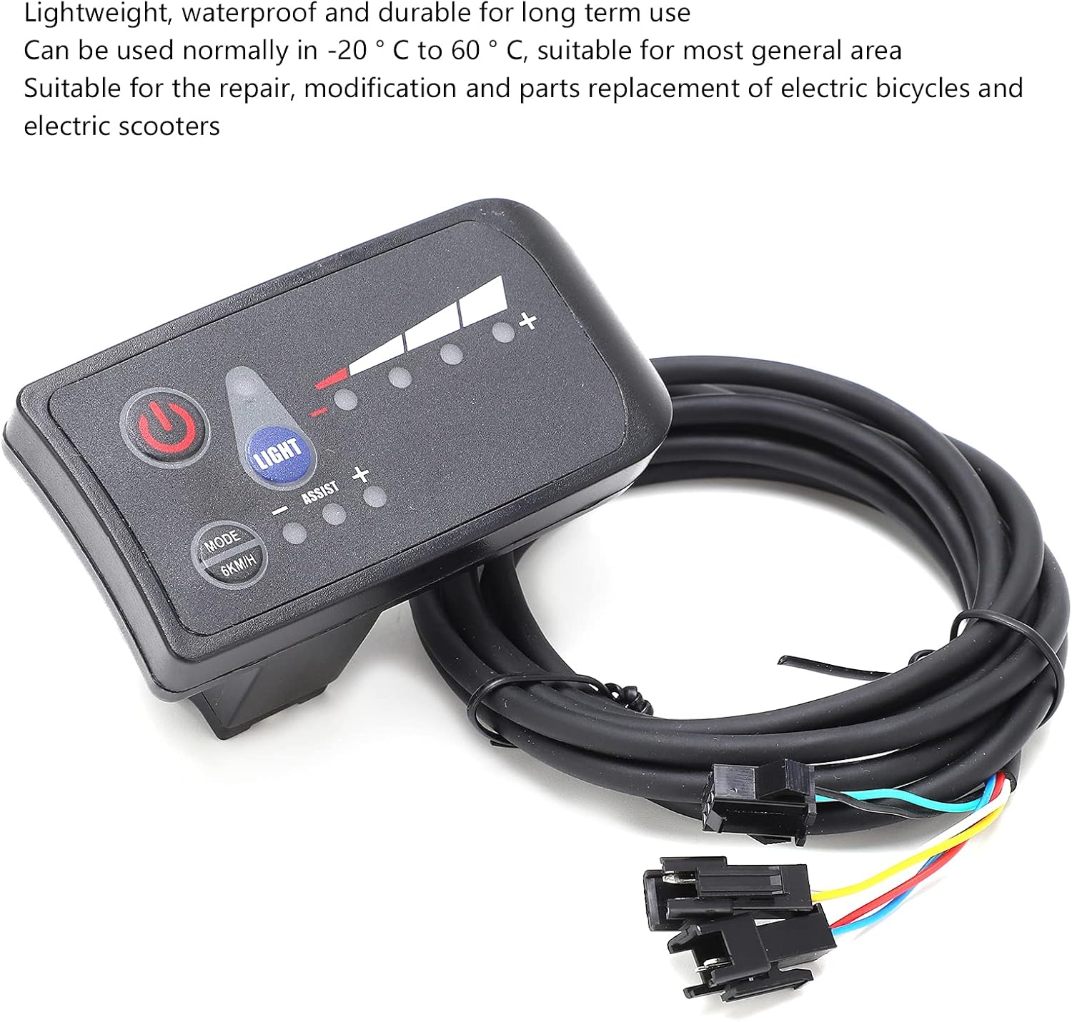 Buy SPYMINNPOO Electric Bike Display Control Panel, 24V Electric Bike ...