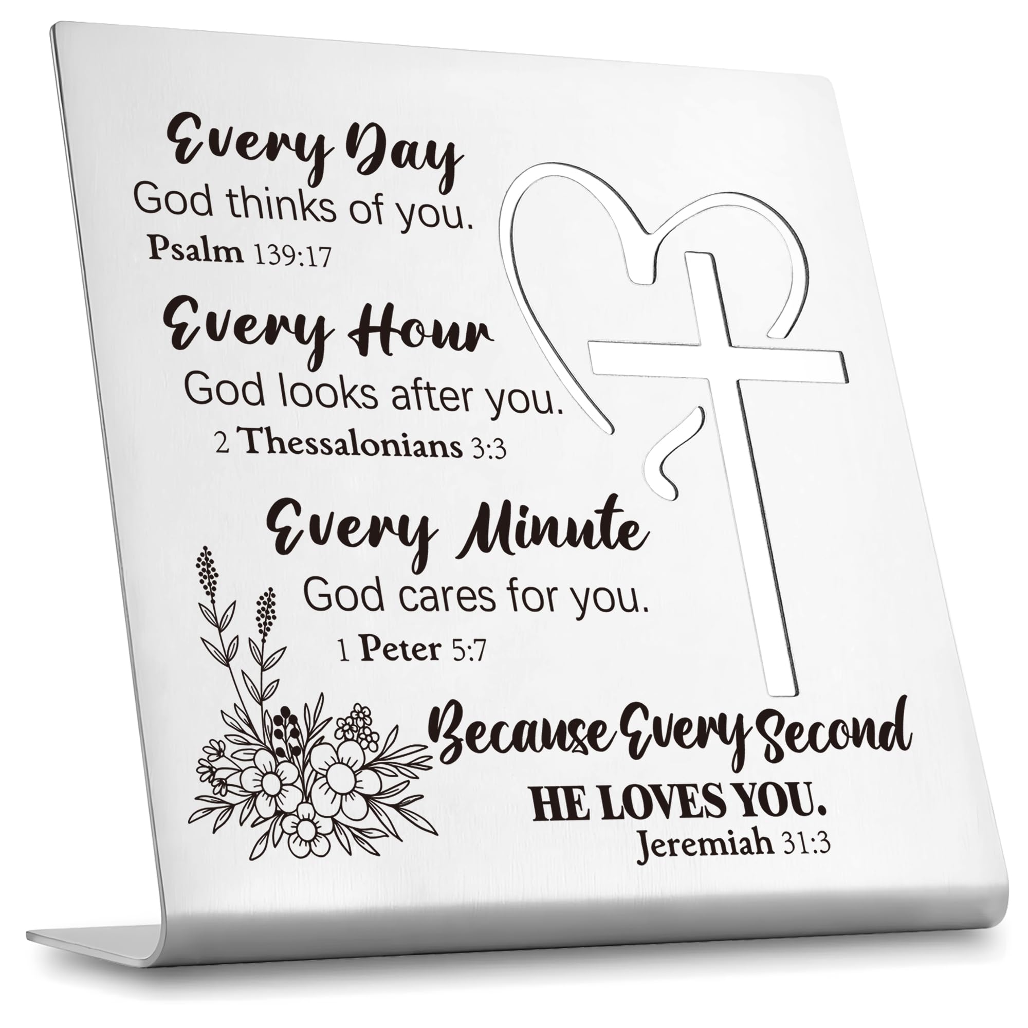 Amazon.com: Christian Decor for Shelves, Christian Friendship Gifts for ...