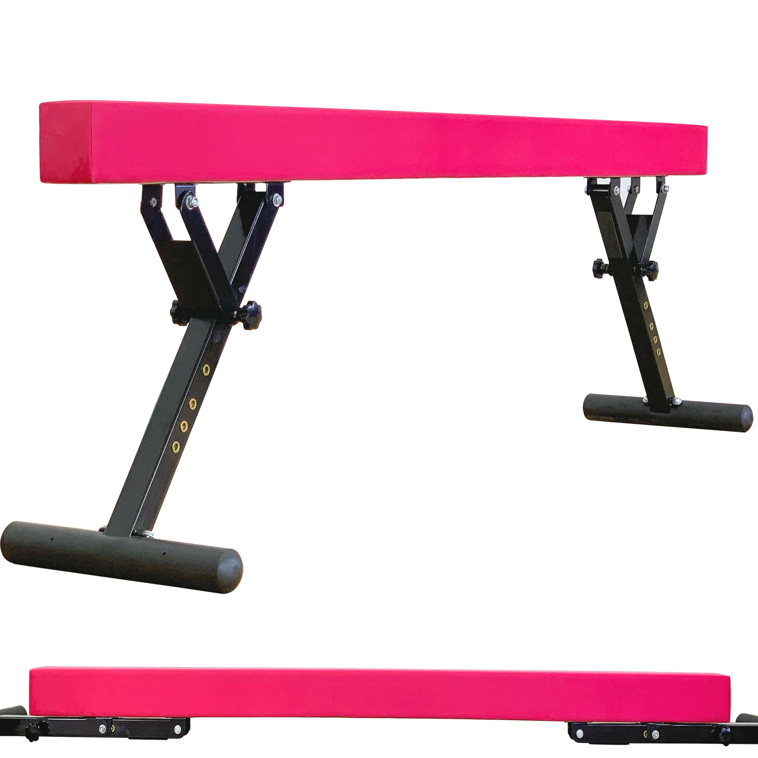 Buy Adjustable Balance Beam 8 ft Gymnastic Beam Adjustable Height for ...