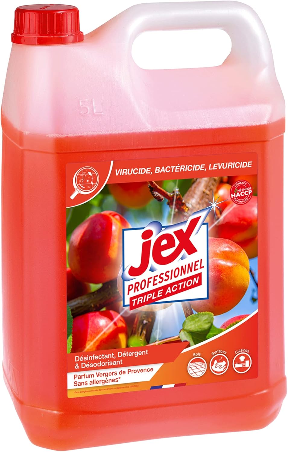 JEX Professionnel - Triple action - Nettoie, parfume et désinfecte ...