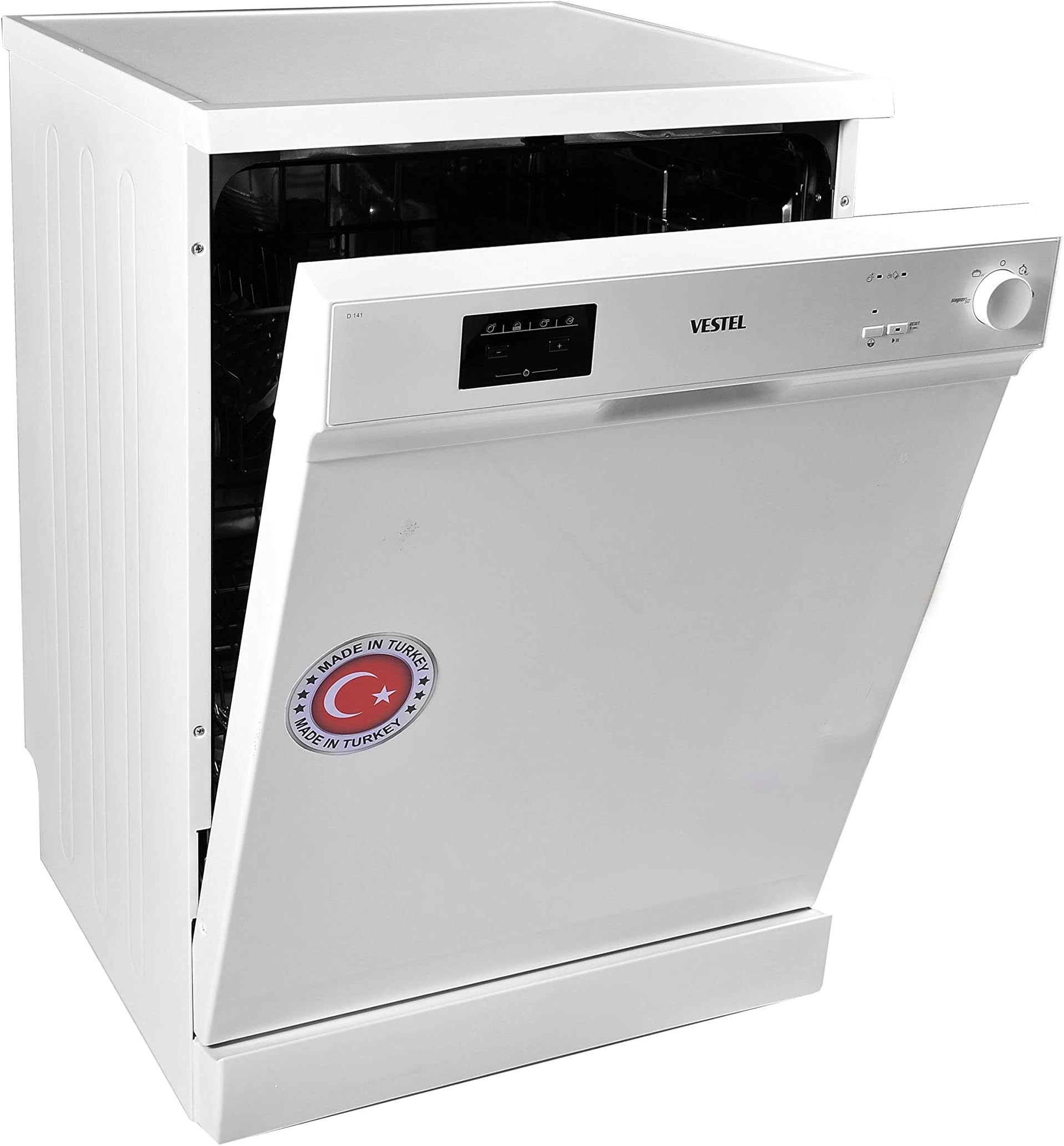Vestel -Made in Turkey- Dishwasher, A++ 5 Star ESMA certified, 12 Place ...