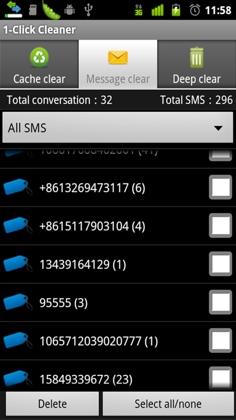 1-click cleaner (no ads):Amazon.com:Appstore for Android