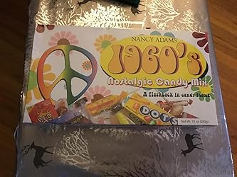 Amazon.com : 1960's Retro Candy Gift Box-Decade Box Gift Basket ...