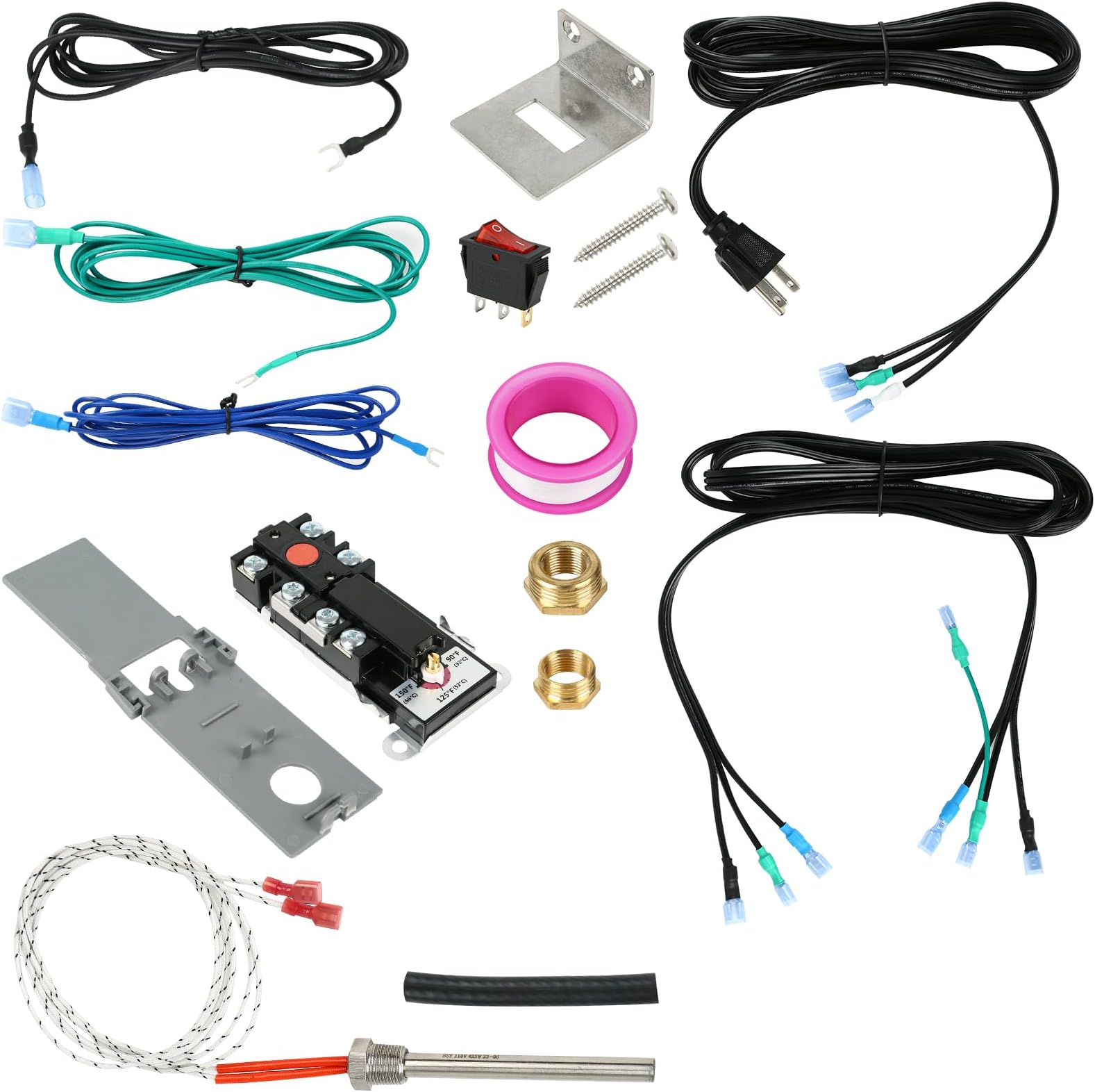 Amazon.com: Briidea RV Electric Water Hybrid Heater Kits, Converts RV ...