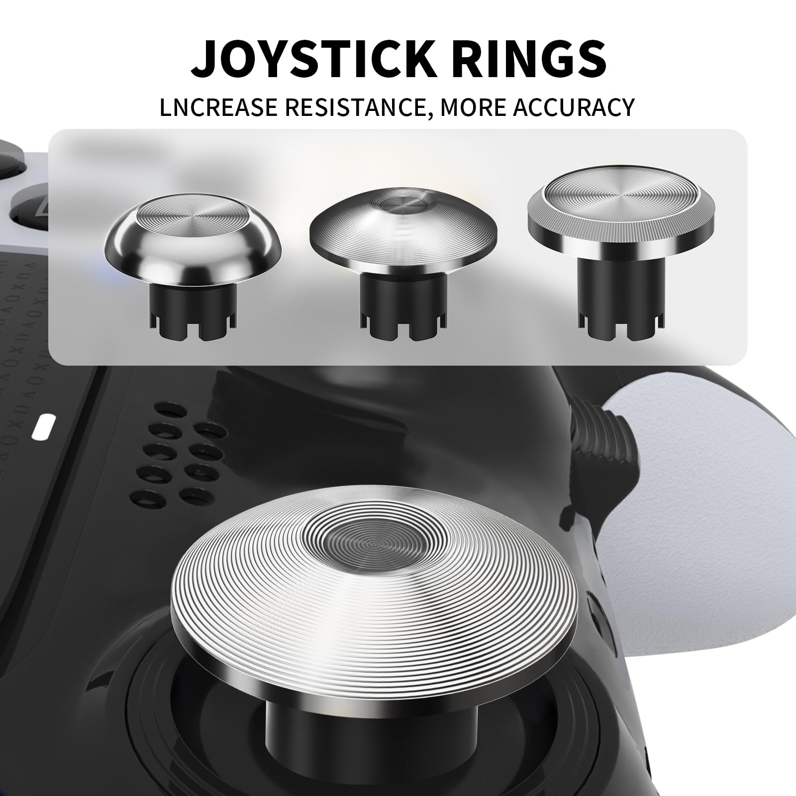 Snapklik.com : Metal Thumbsticks For PS5 Dualsense Edge Controller ...