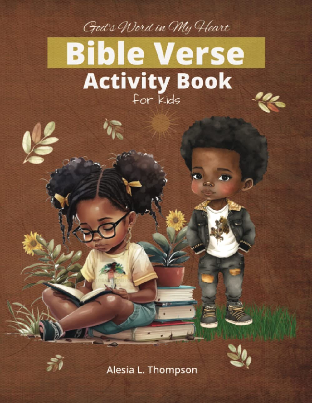 God's Word in My Heart Bible Verse Activity Book for Kids: Thompson ...