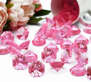 Amazon.com: WBJKZJD 47pcs Acrylic Diamond Gems - Pirate Plastic Jewels ...