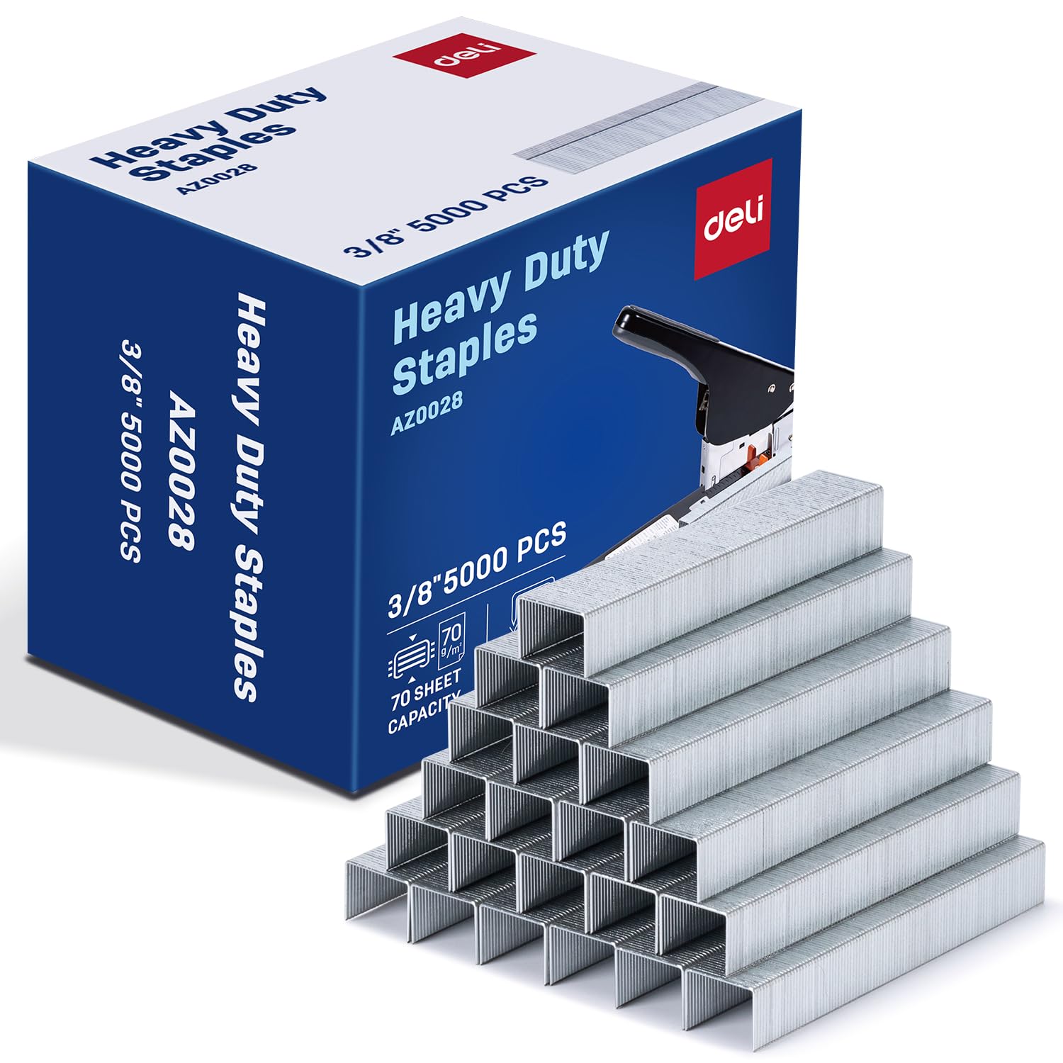Snapklik.com : Deli Staples, Premium Heavy Duty Staples For Heavy Duty ...