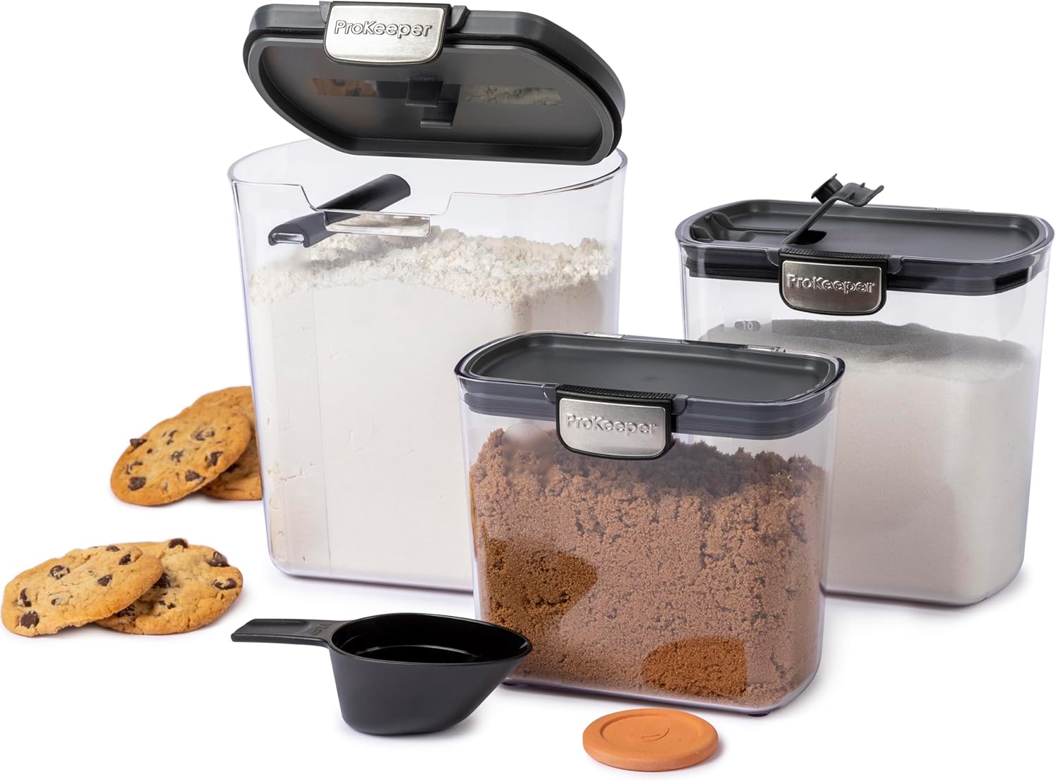 Amazon.com: ProKeeper+ 6-Piece Airtight Food Storage Container Set ...