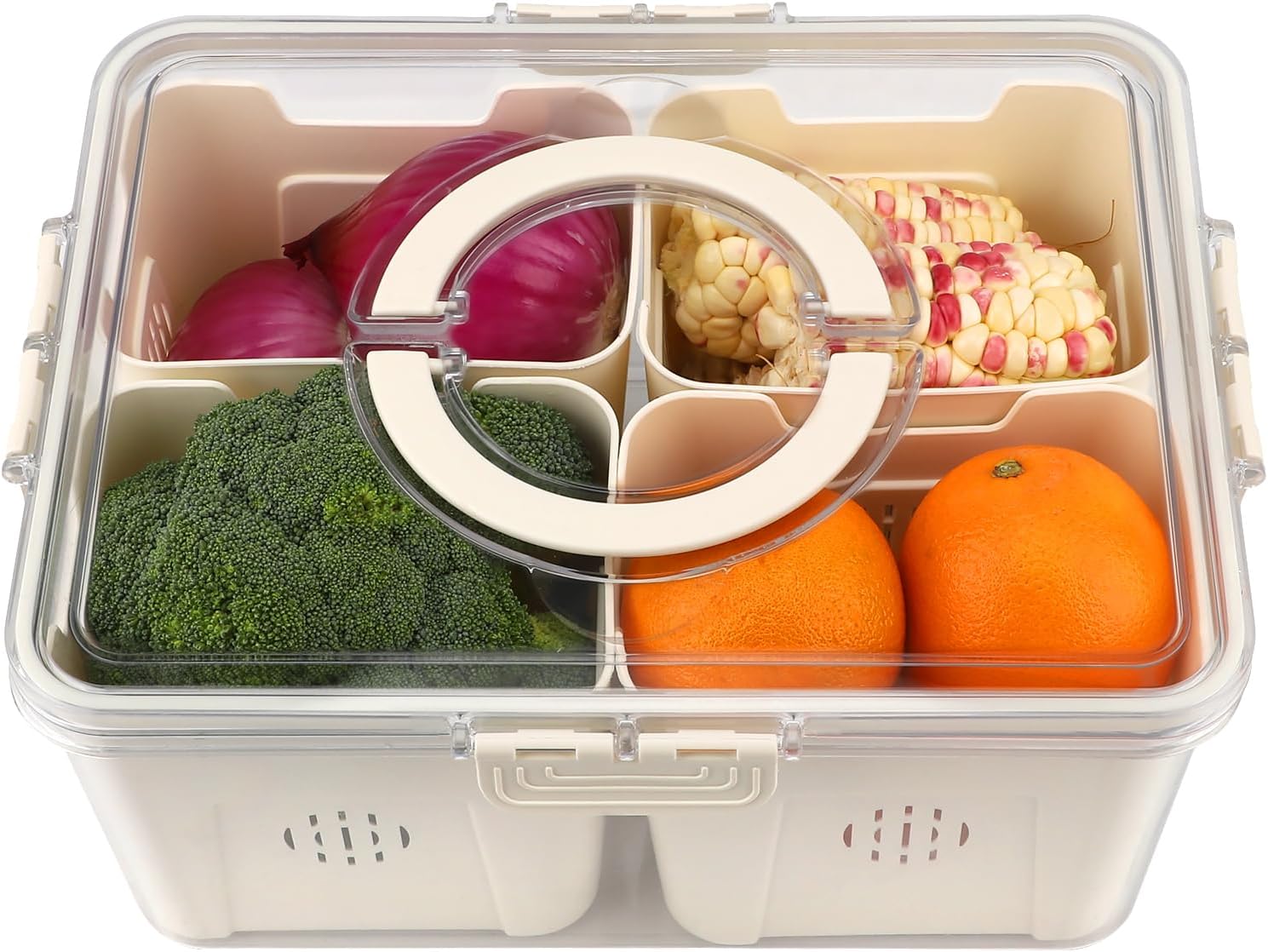 Amazon.com: Airtight Fruit Storage Containers for Fridge with Lids ...