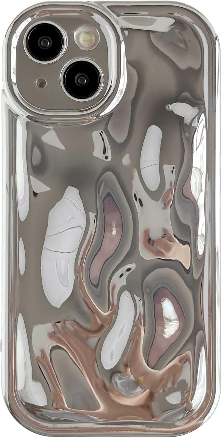Amazon.com: Caseative for iPhone 15 Case,Water Ripple Wave Meteorite ...