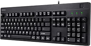 Amazon.com: Adesso TAA Compliant Fingerprint Keyboard with AES 256 ...