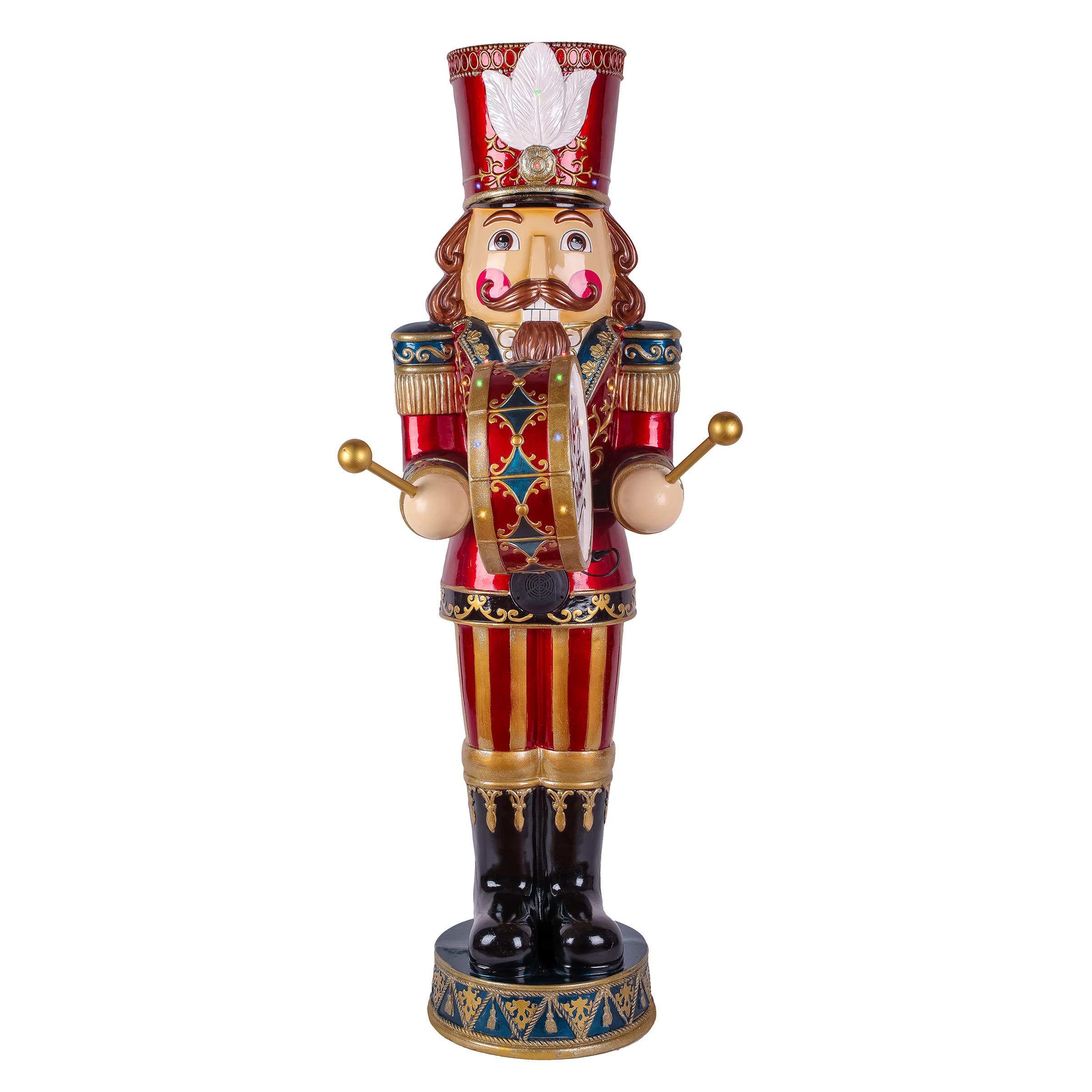 Amazon.com: National Tree Company Pre-Lit Animated Nutcracker Christmas ...