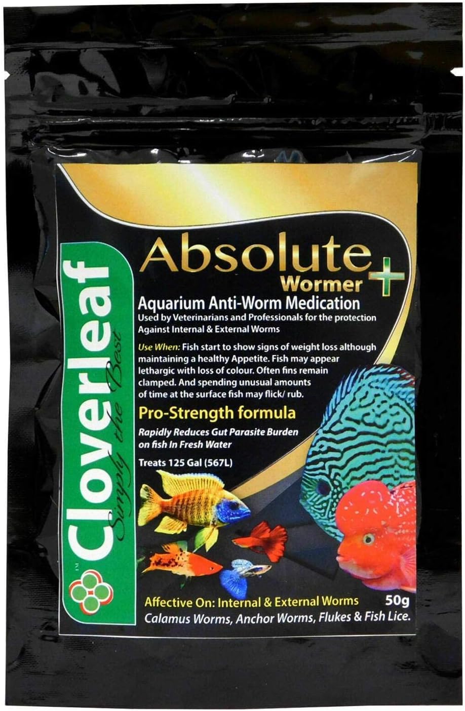Waterlife Parazin A 20 tablets treats lice & anchor worms in aquarium ...