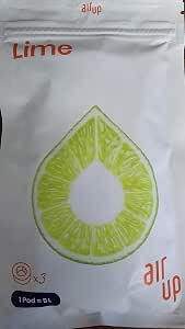AIR UP Pods Pack of 3 Lime Flavour - Flavoured Drink, Fruity Flavouring ...